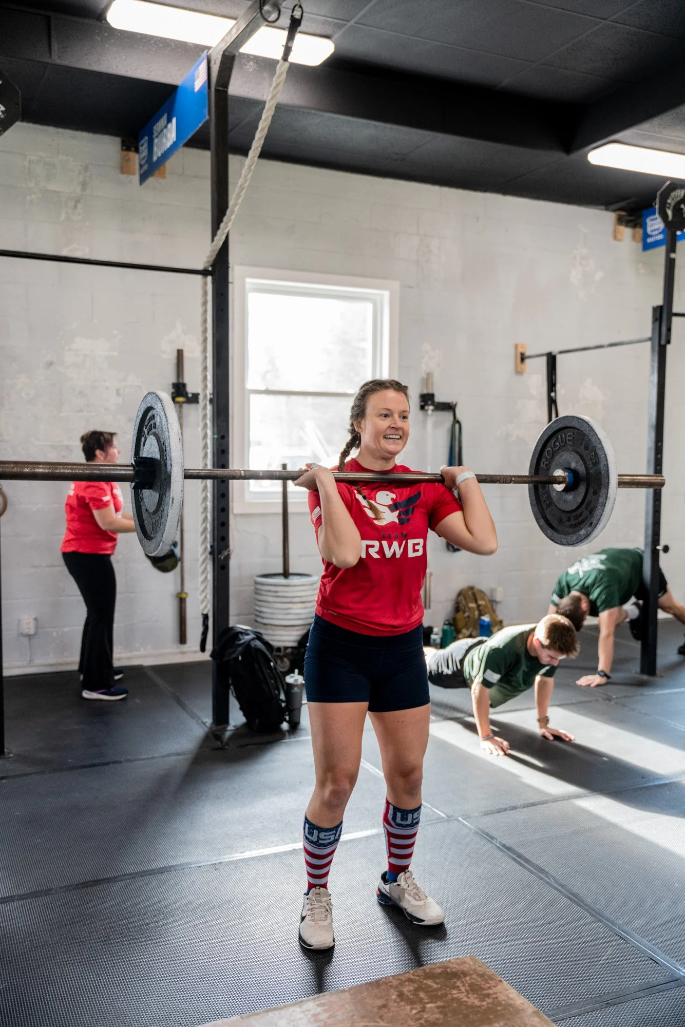 WOD for Warriors — Team Red, White & Blue