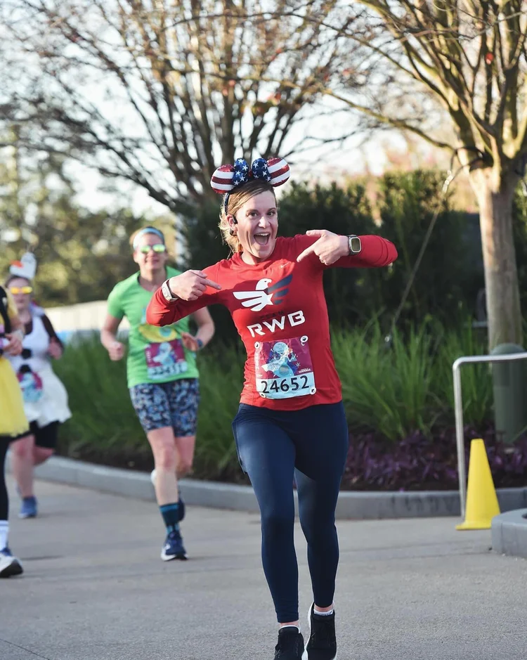 runDisney Charity Bibs — Team Red, White & Blue