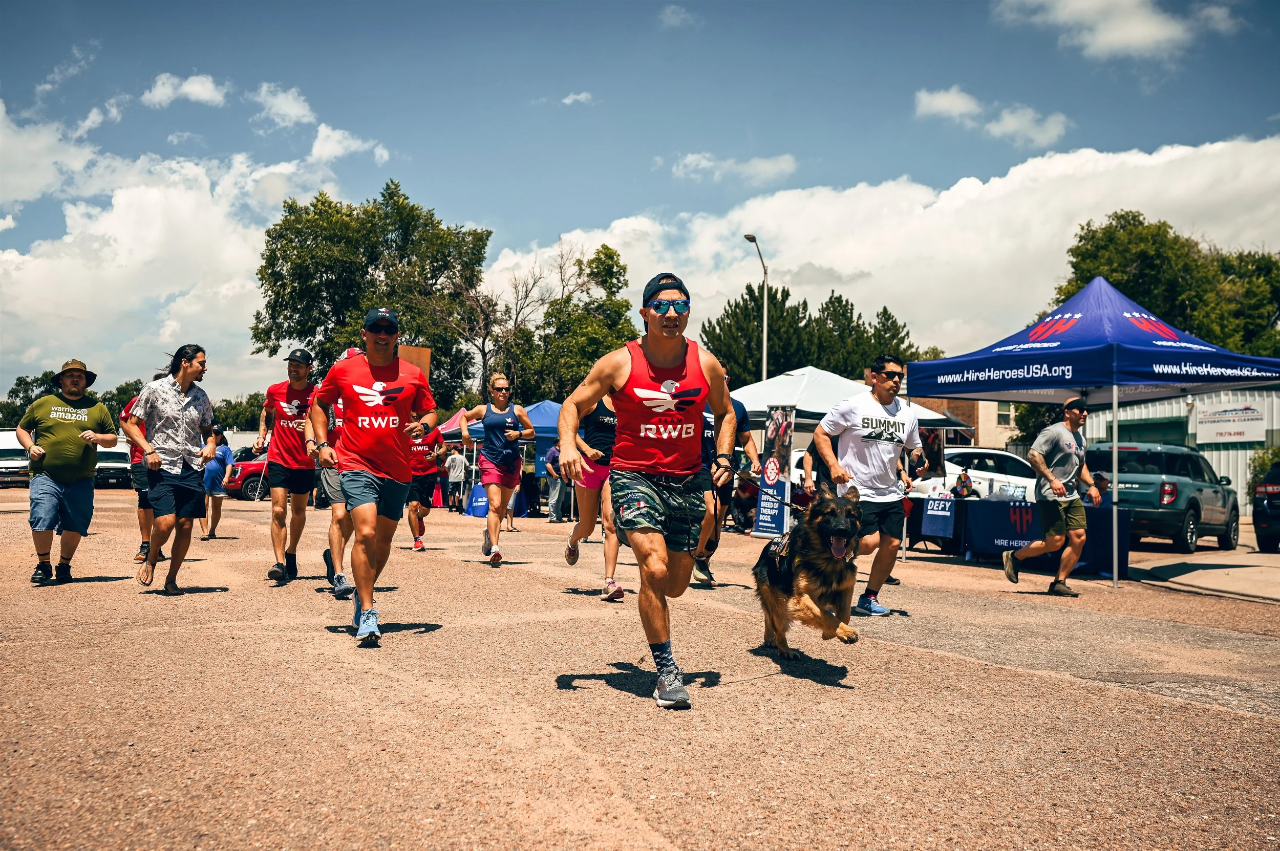 Mogadishu Mile — Team Red, White & Blue