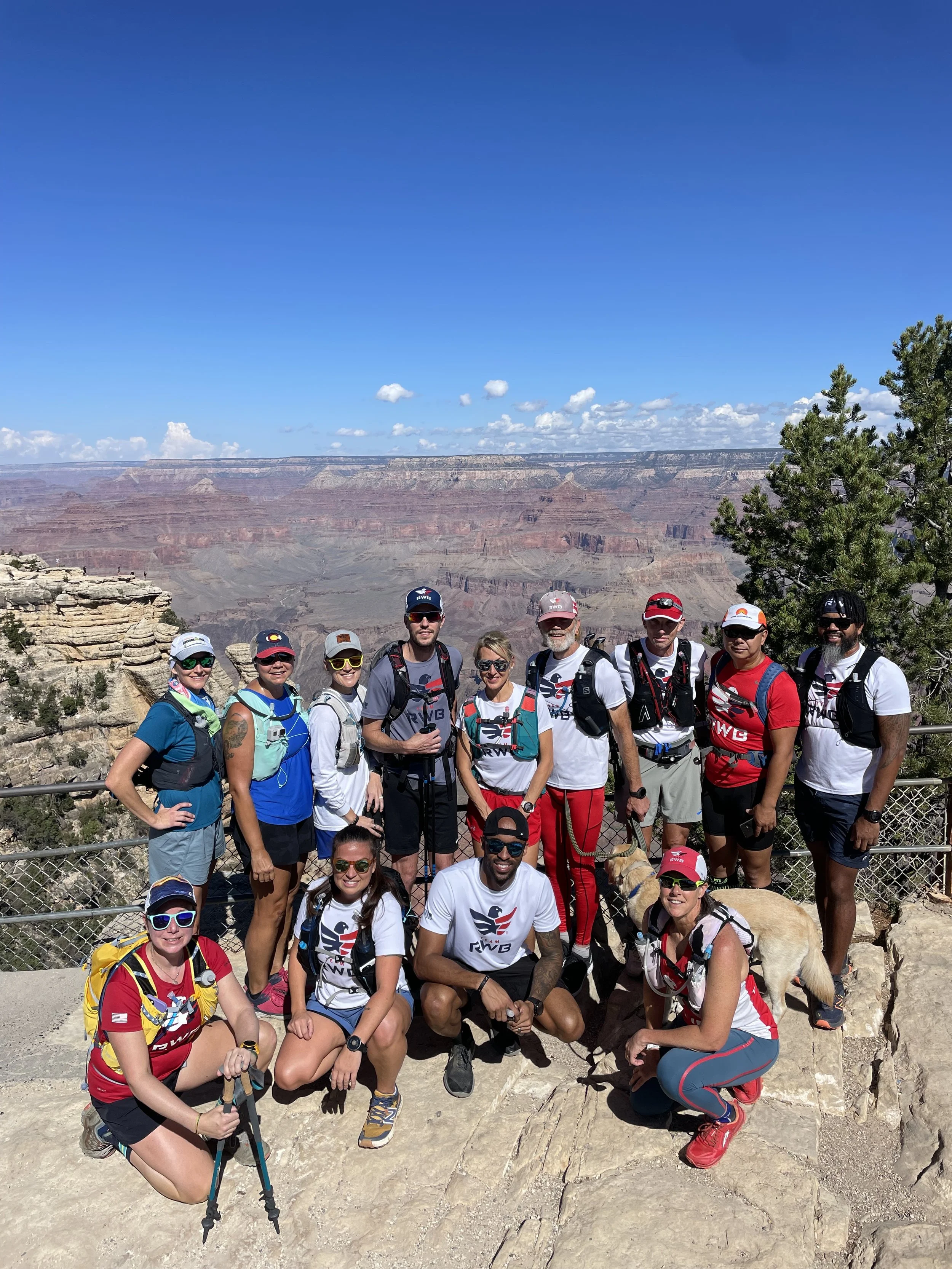 Grand Canyon Service Project — Team Red, White & Blue