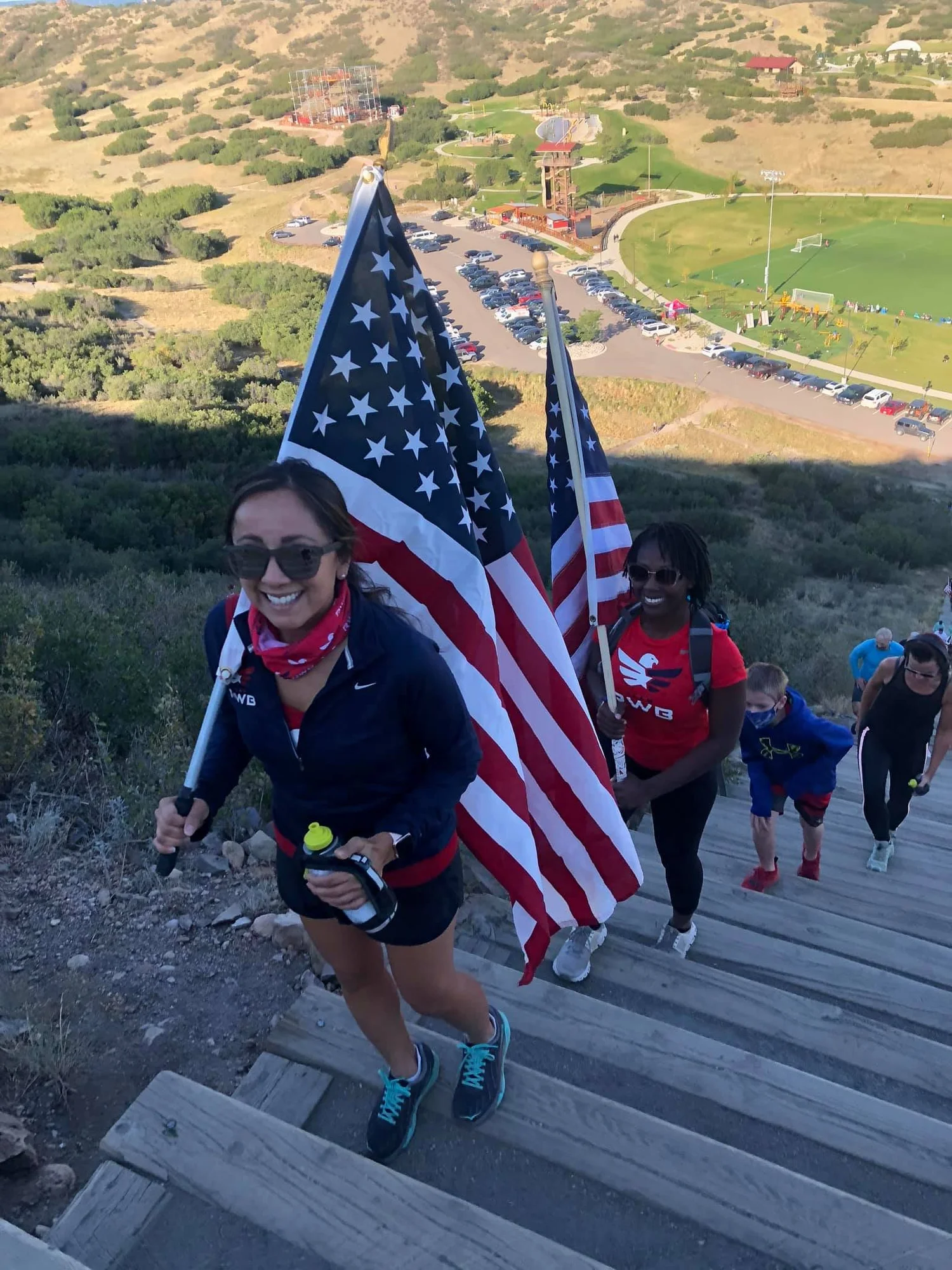 9/11 Stair Climb — Team Red, White & Blue