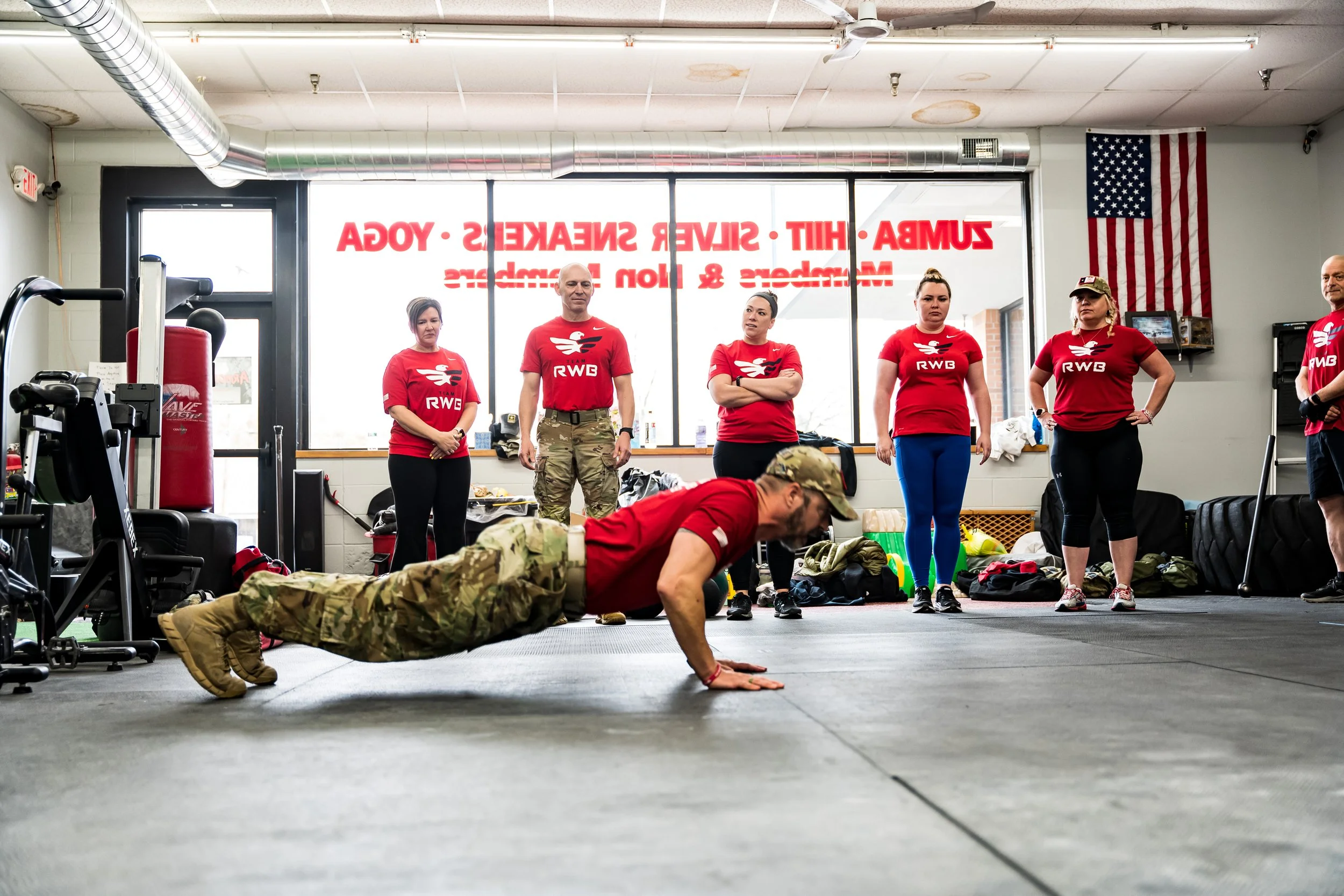 WOD for Warriors — Team Red, White & Blue