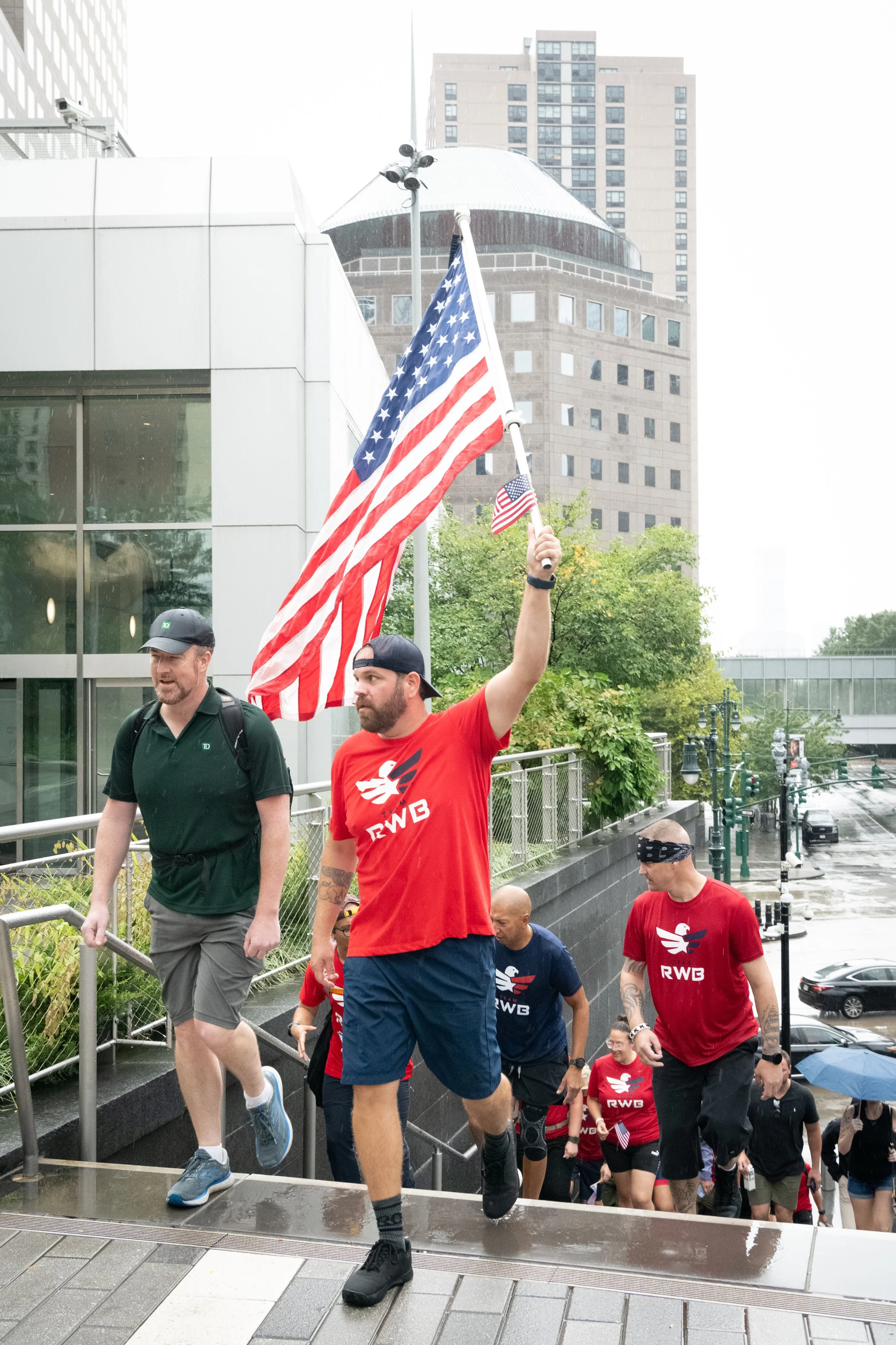 9/11 Stair Climb — Team Red, White & Blue
