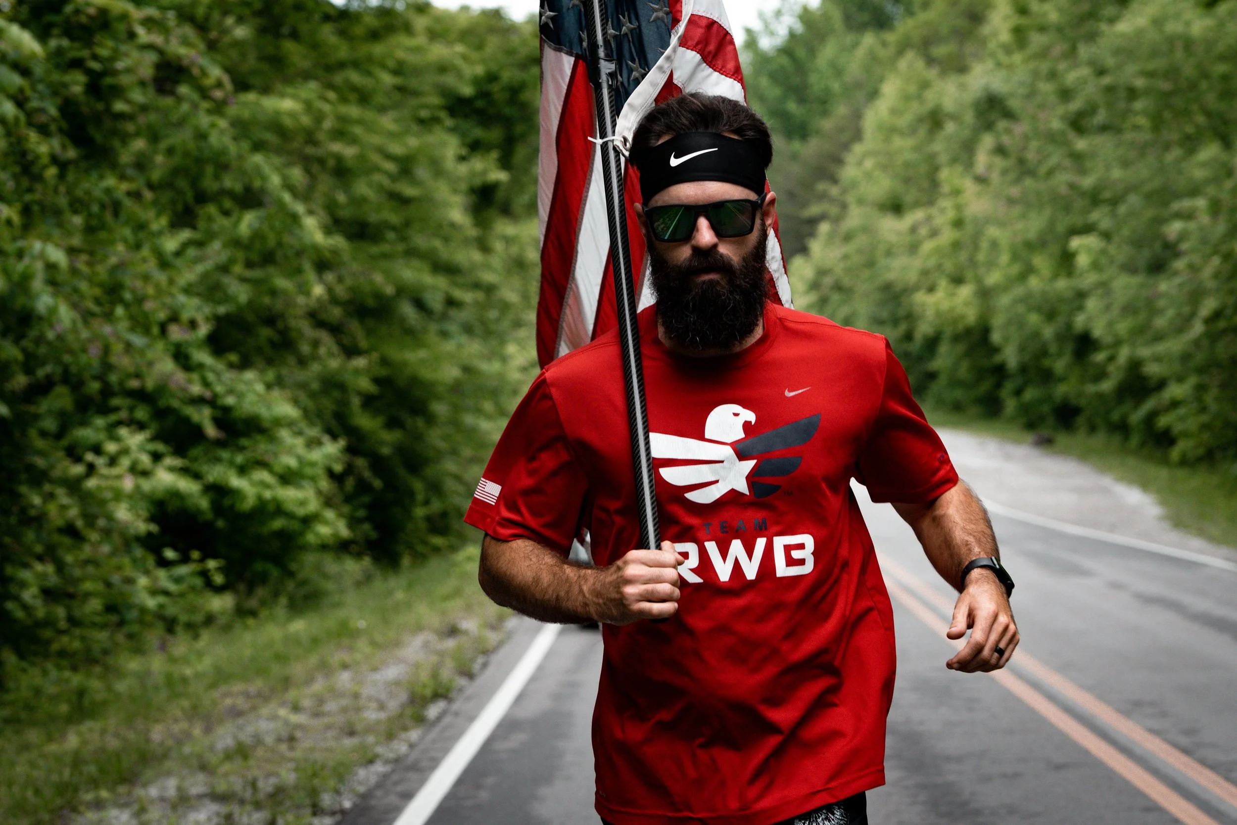 Old Glory Relay — Team Red, White & Blue