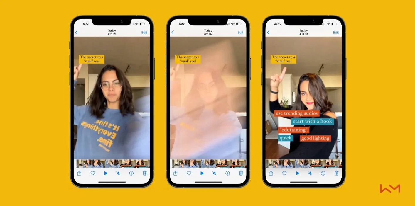 Reels Tips: How to film flawless transitions — Watermark Inc.