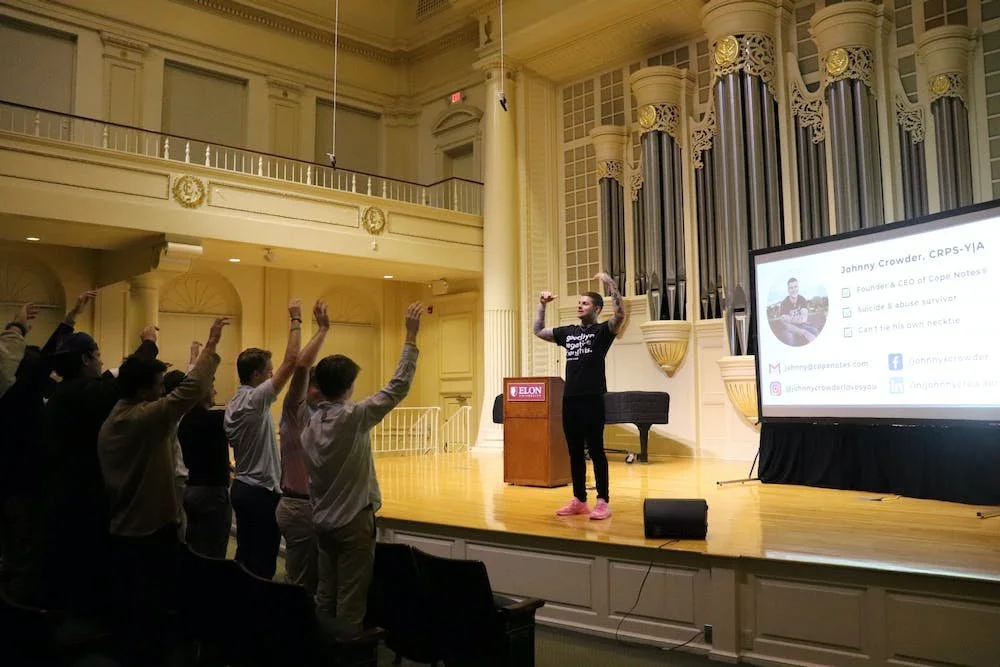 Johnny Crowder - Keynote Speaker - Mental Health, Company Culture