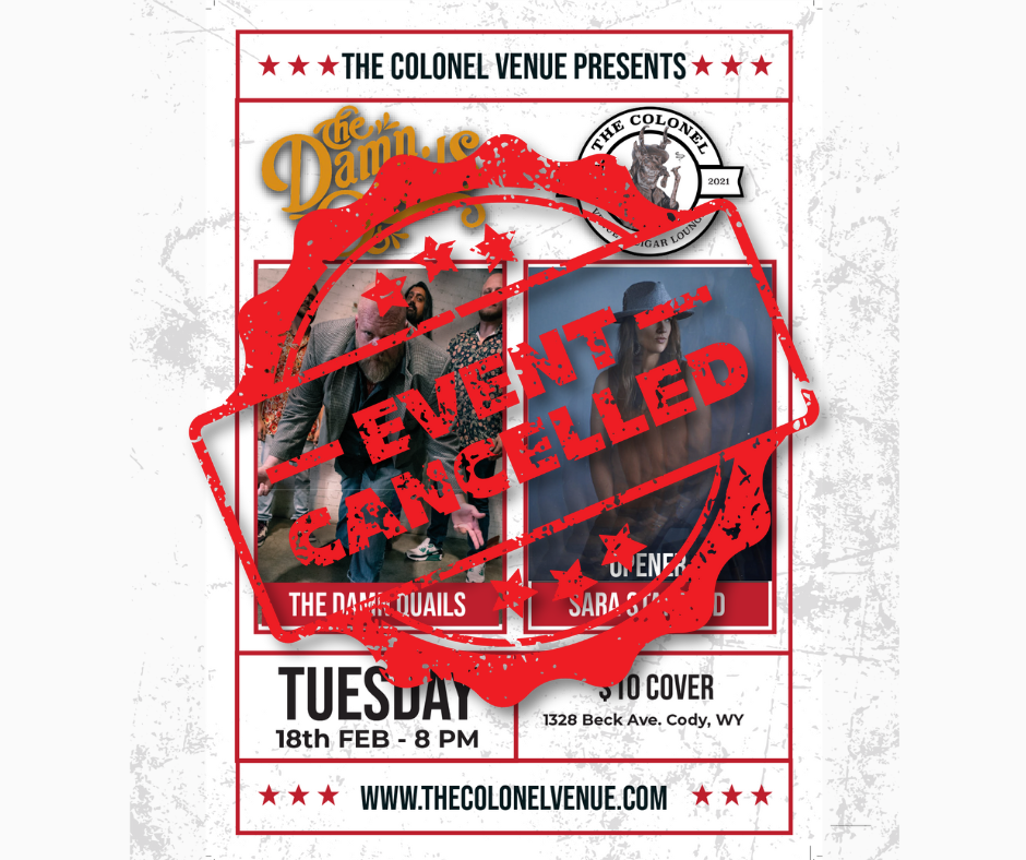 Live Music | Cody, Wyoming — The Colonel Venue & Cigar Lounge
