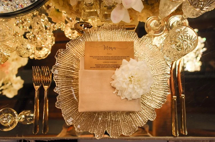 Charger Plates — Nadia Duran International Event Planner and Designer