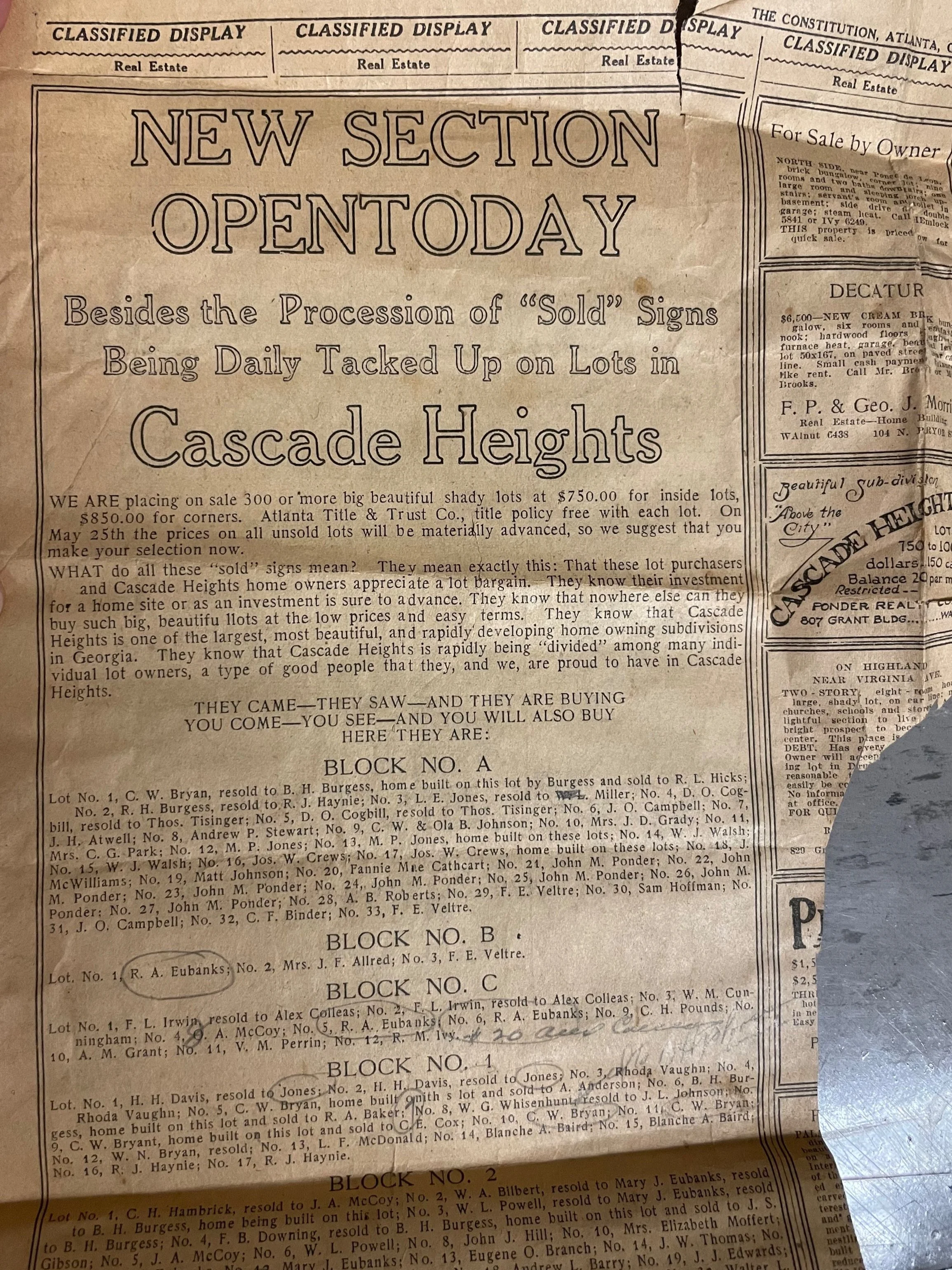 The Cascade | Cascade Road History & Culture – The Cascade ATL
