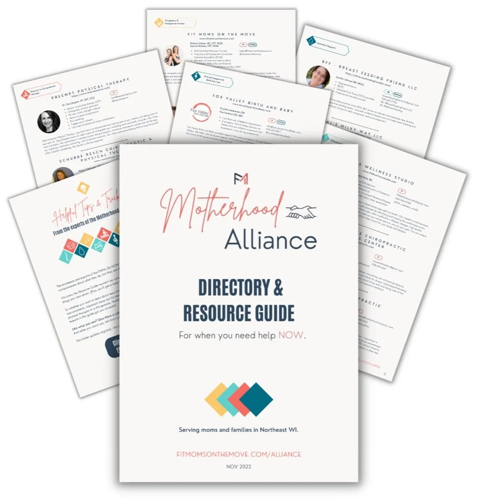 Fit Moms on the Move where we are Motherhood. Stronger. Together.