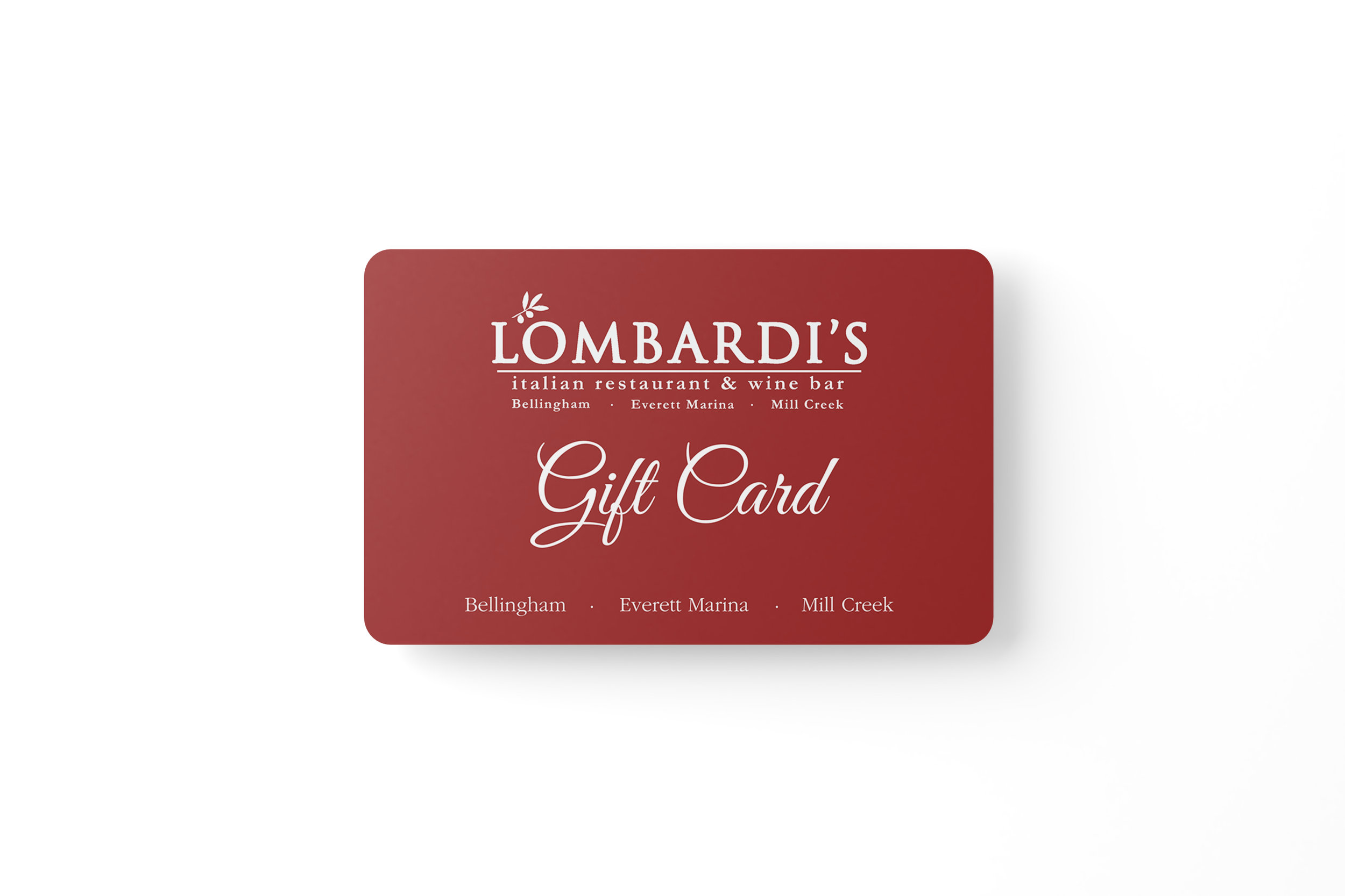 Gift Cards & Event Tickets — Lombardi's