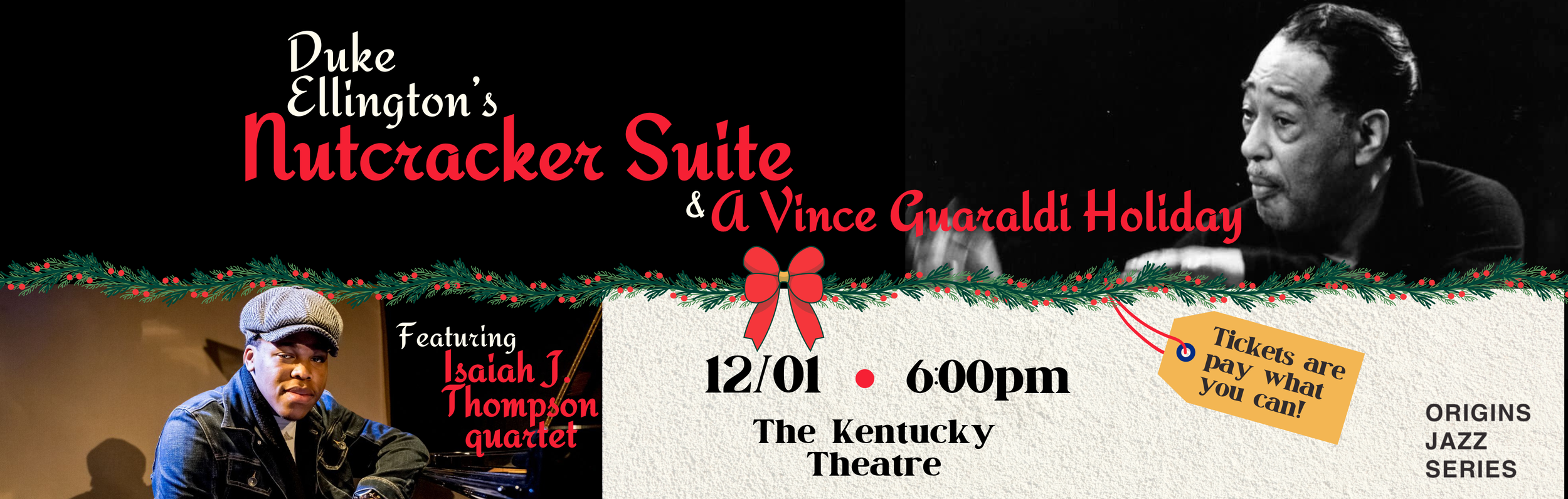 A Vince Guaraldi Holiday + Duke Ellington Nutcracker Suite featuring ...