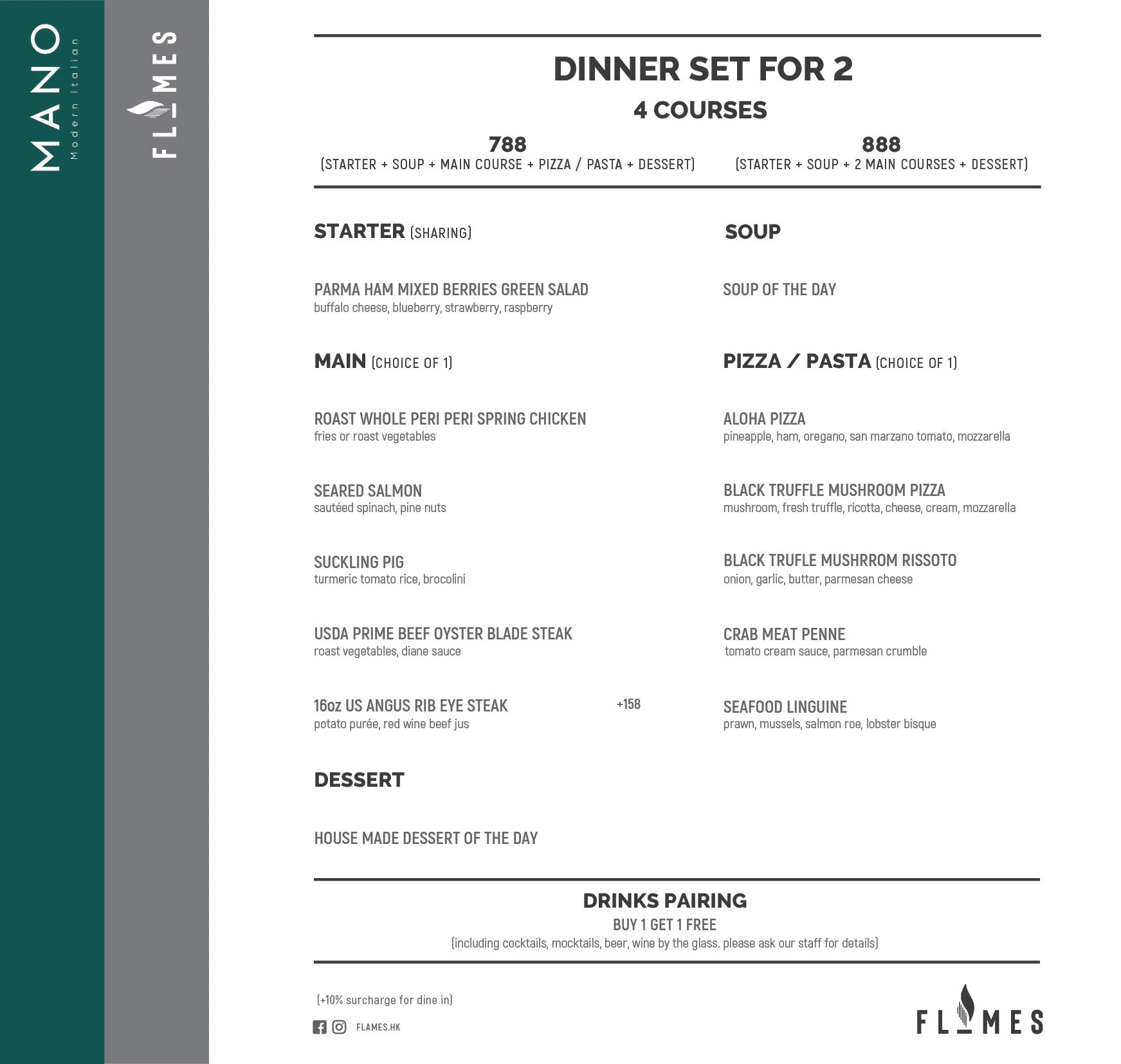 Flames | Contemporary Australian Casual Dining Restaurant & Café