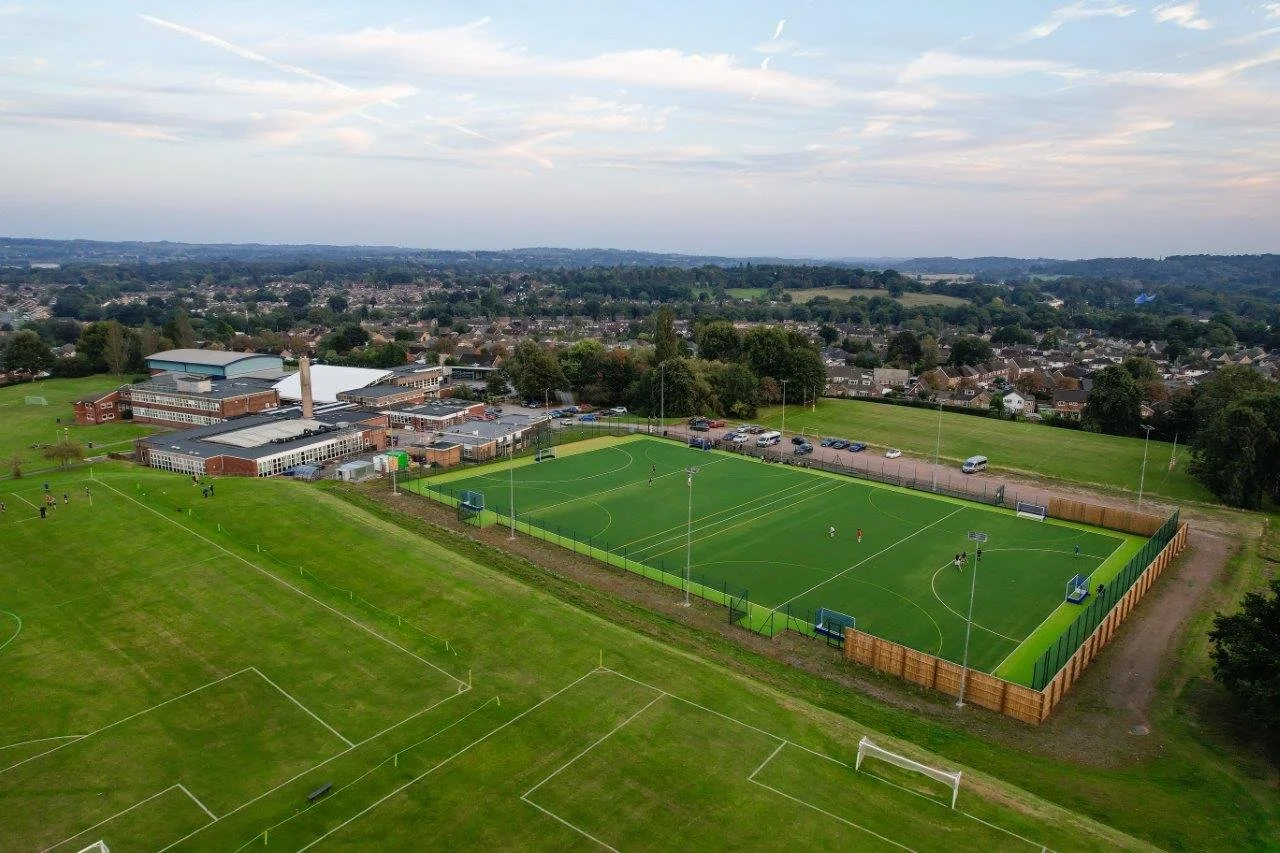 Notts Sport Hockey Pitch at Trentham Academy, Stok-on-Trent — Notts Sport