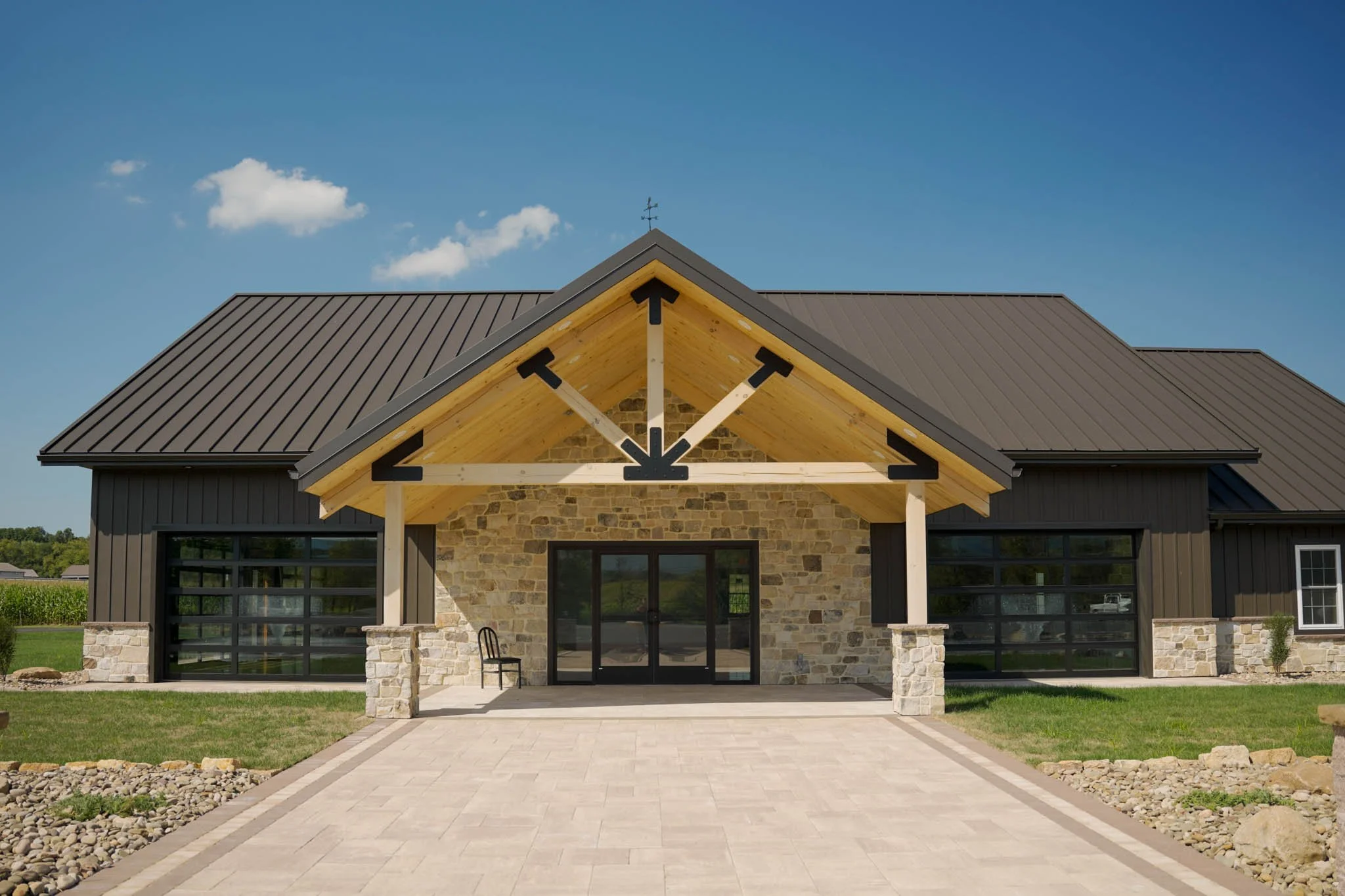 Pre-Cut Timber-Frame Packages | KSM Log Homes Co.