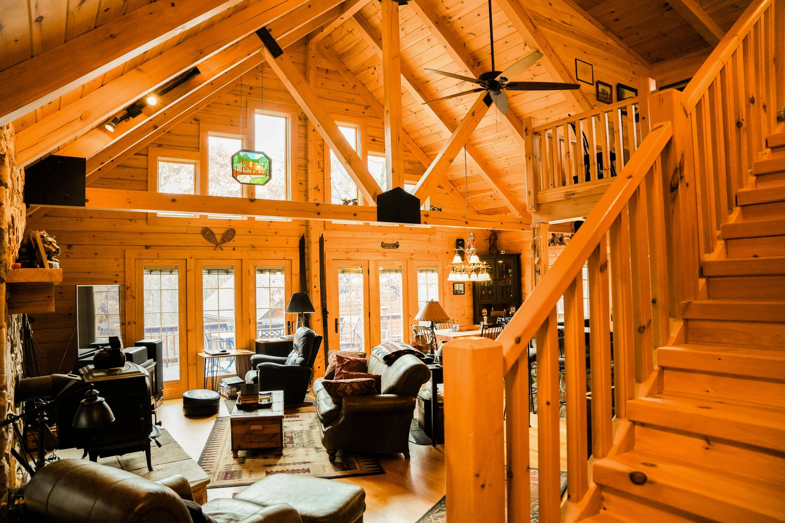 Ridgewood Log Home — KSM Log Homes Co.