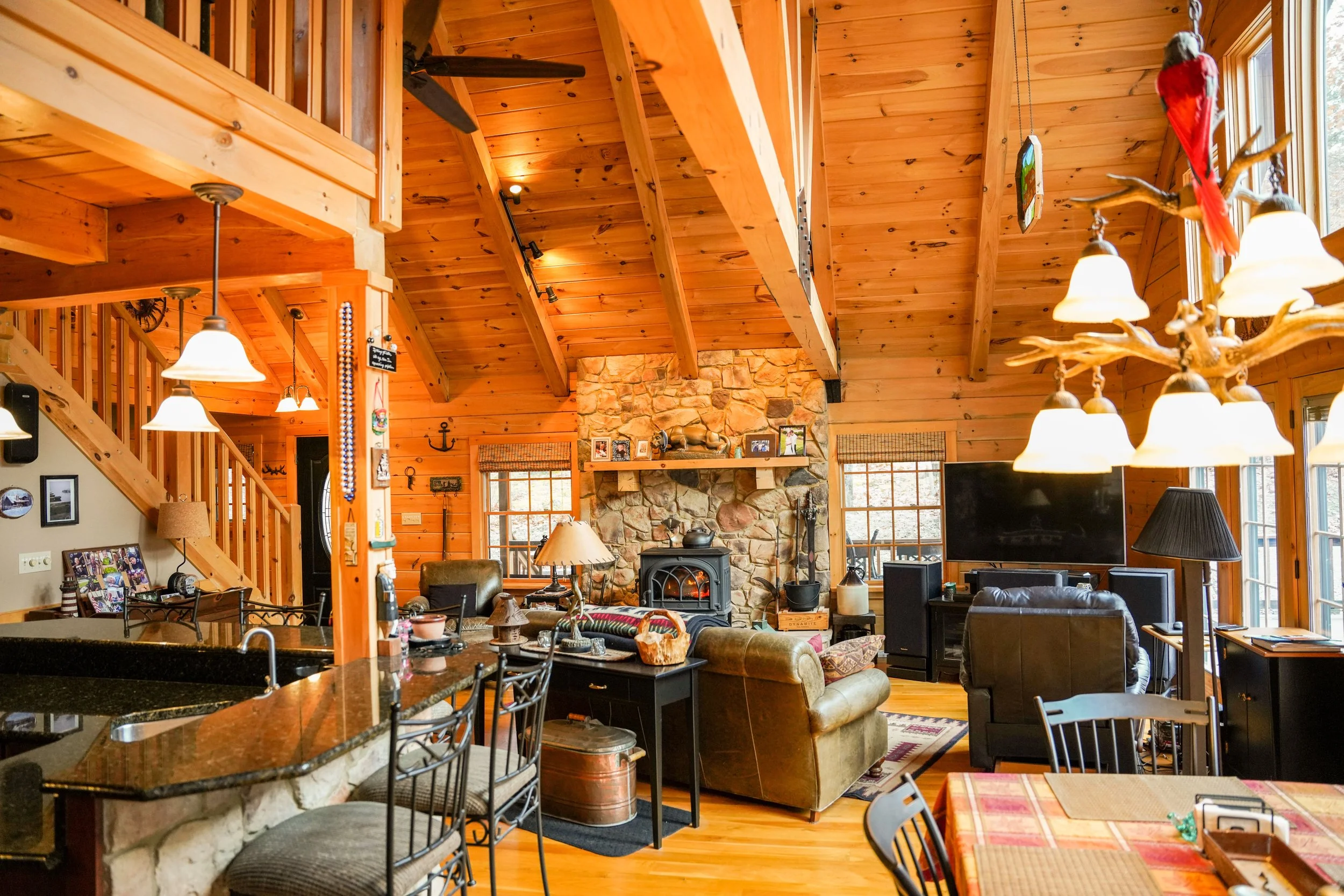 Ridgewood Log Home — KSM Log Homes Co.