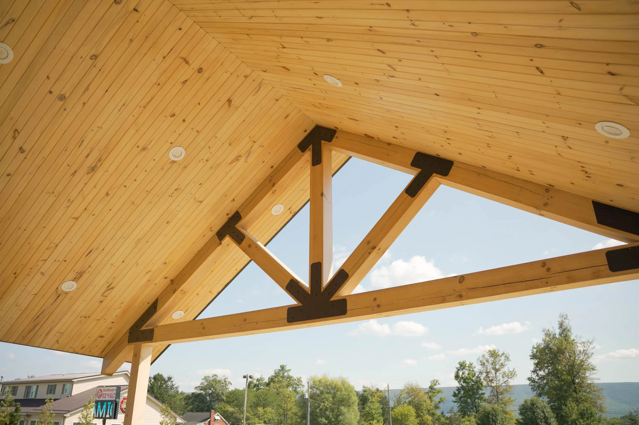 Pre-Cut Timber-Frame Packages | KSM Log Homes Co.