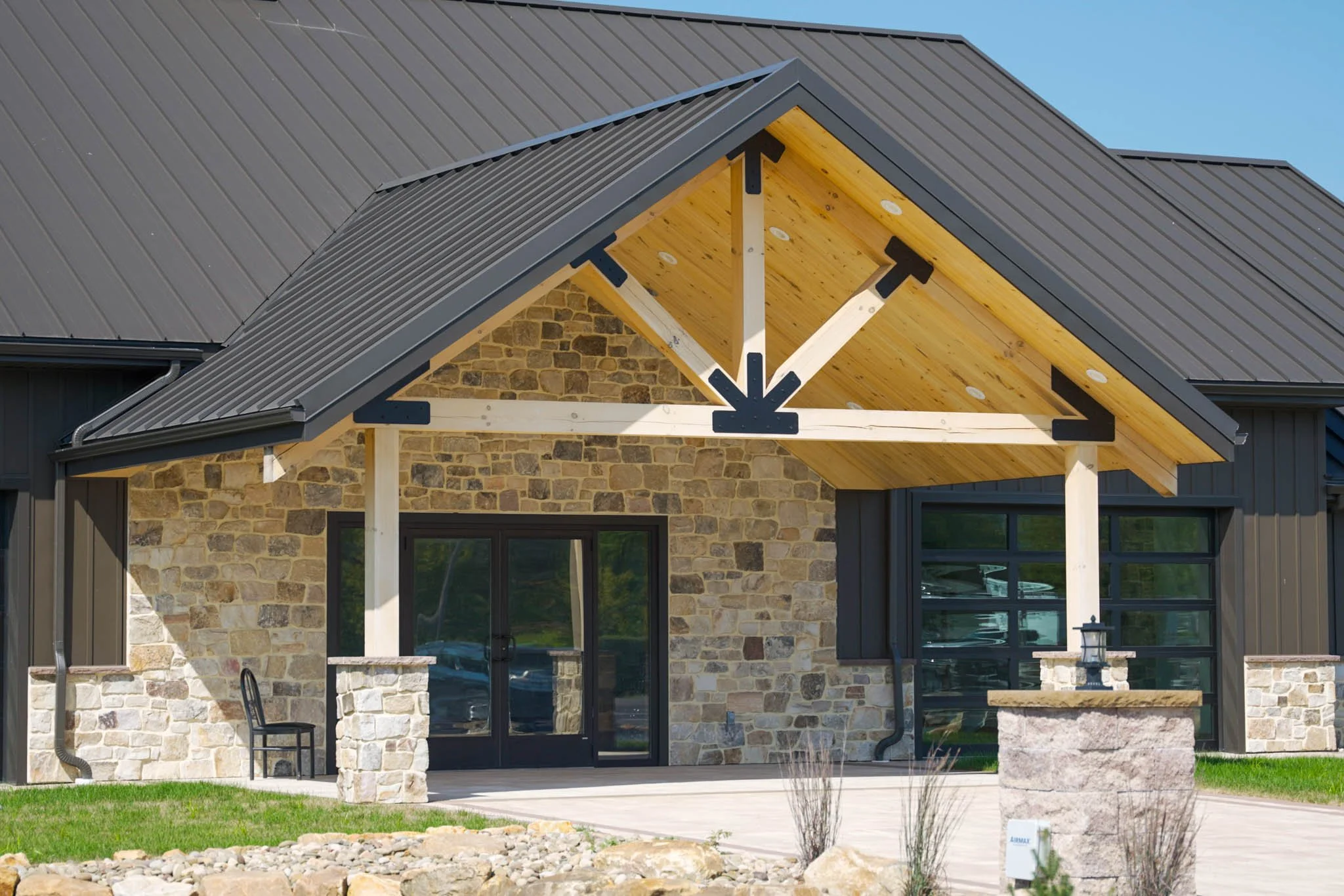 Pre-Cut Timber-Frame Packages | KSM Log Homes Co.