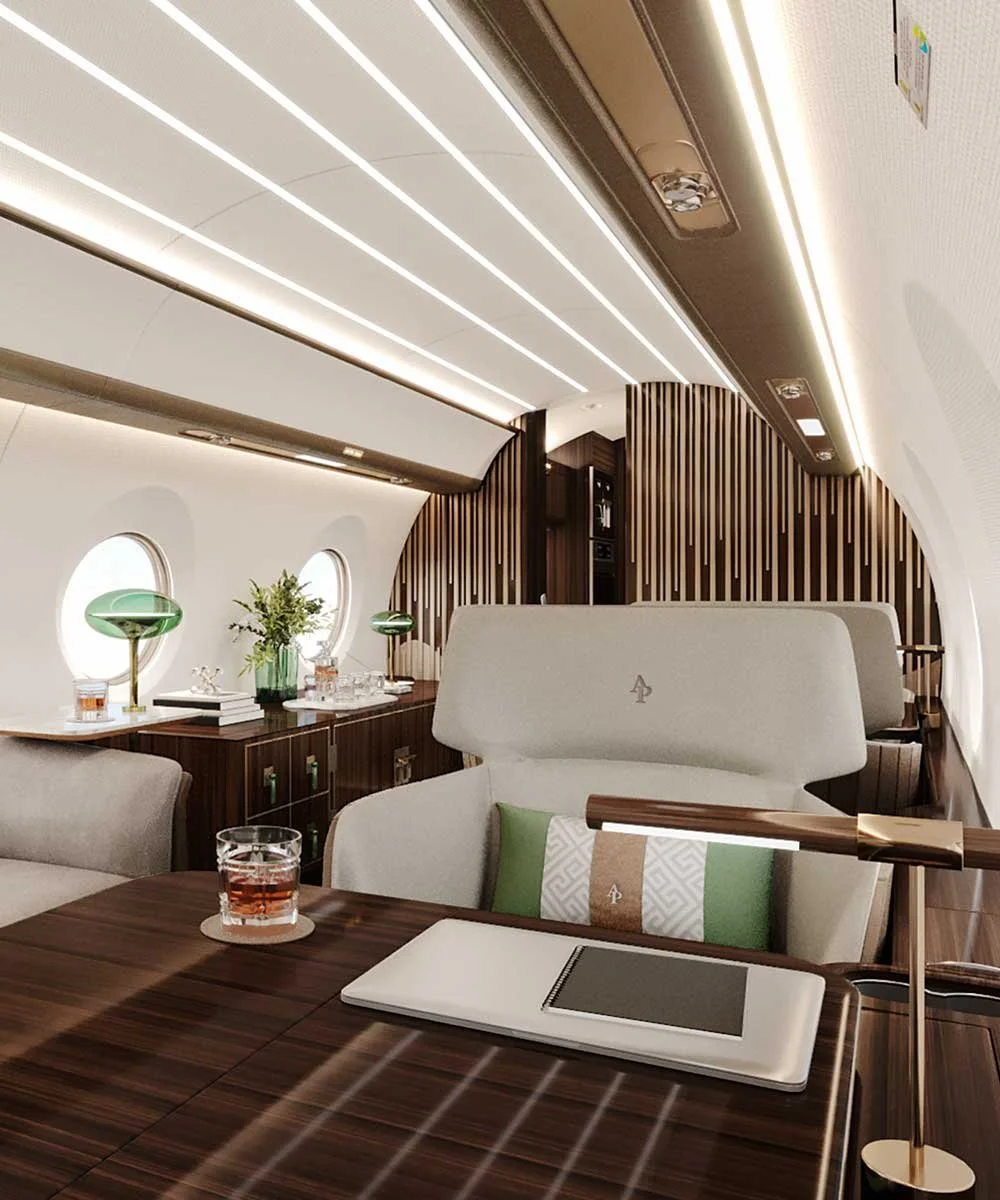 Gulfstream G650 Interior Design by Aurora Saboir — Aurora Aero Design