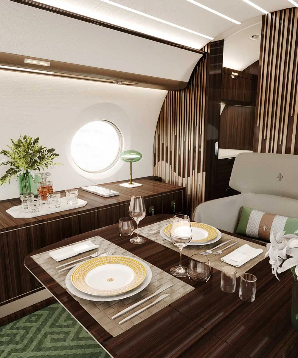 Gulfstream G650 Interior Design by Aurora Saboir — Aurora Aero Design