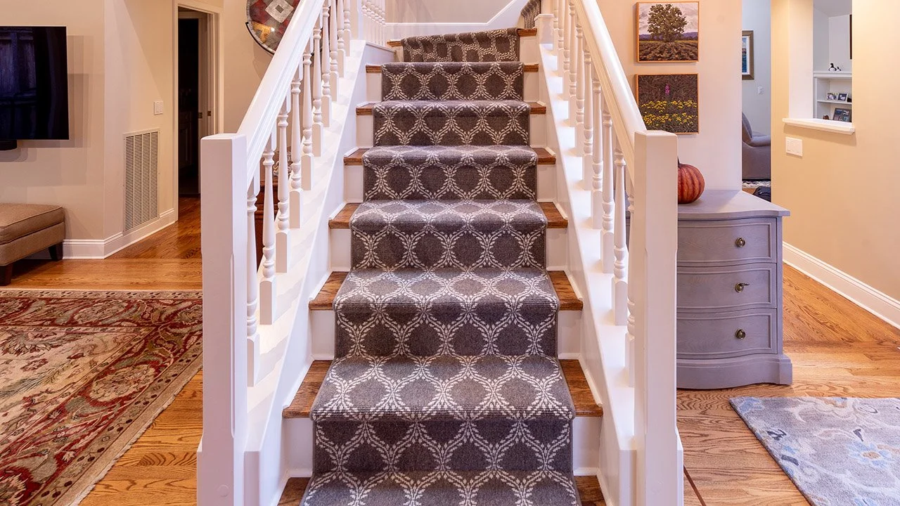 Custom Stair Runners — Goedecke Paint, Flooring and Design Center