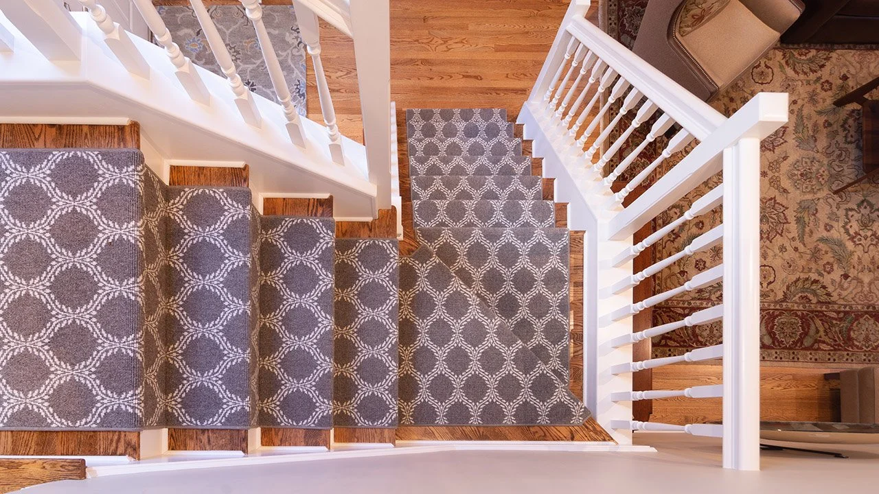 Custom Stair Runners — Goedecke Paint, Flooring and Design Center