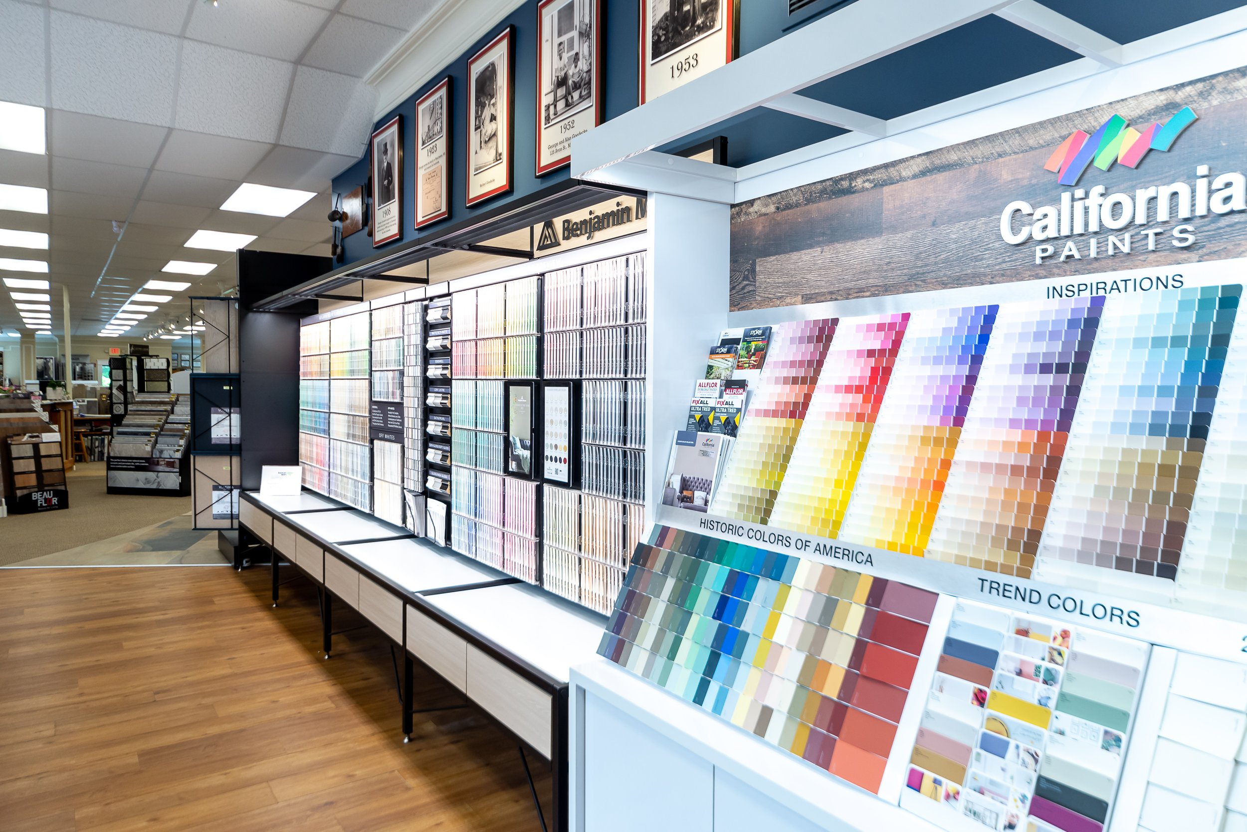 California Paint — Goedecke Paint, Flooring and Design Center