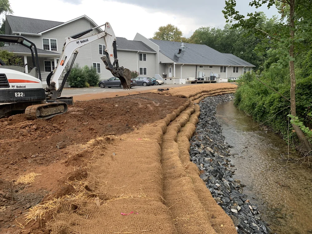 Work — Sunnybrook Bank Stabilization