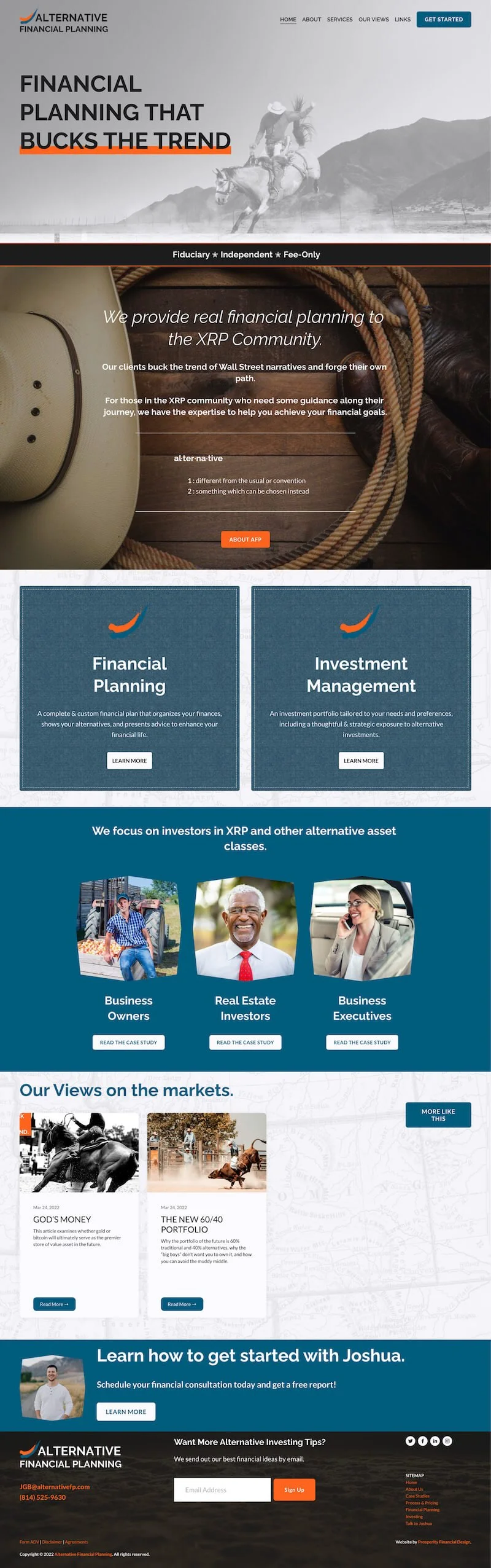 Alternative Financial Planning’s Unique Brand Journey | Pro Financial ...