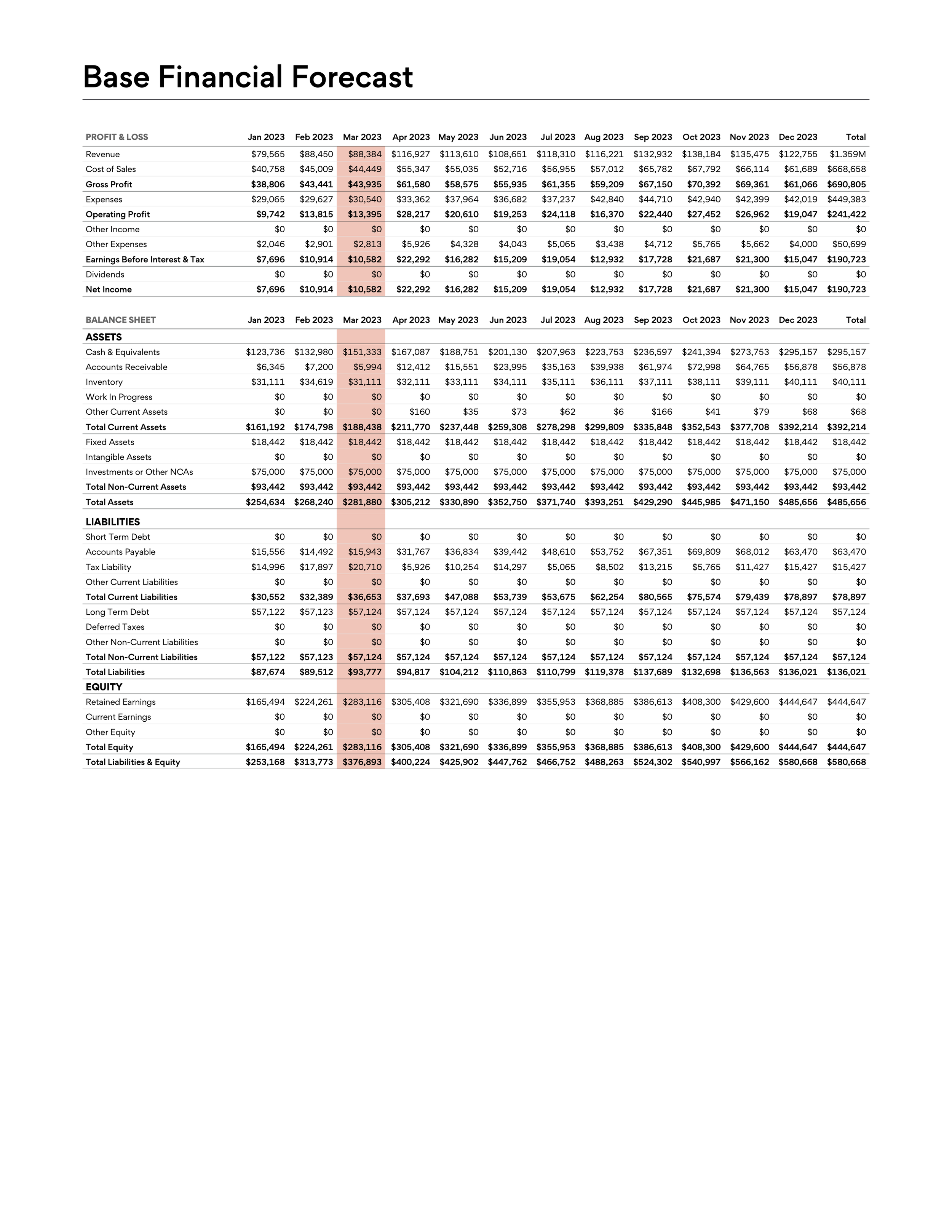 Sample Financial Report — Amplify.Business
