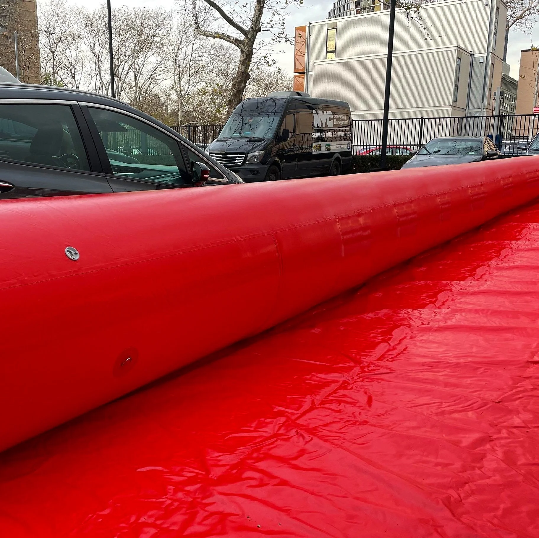 Inflatable Flood Control Barriers | Garrison Flood Control — Garrison ...