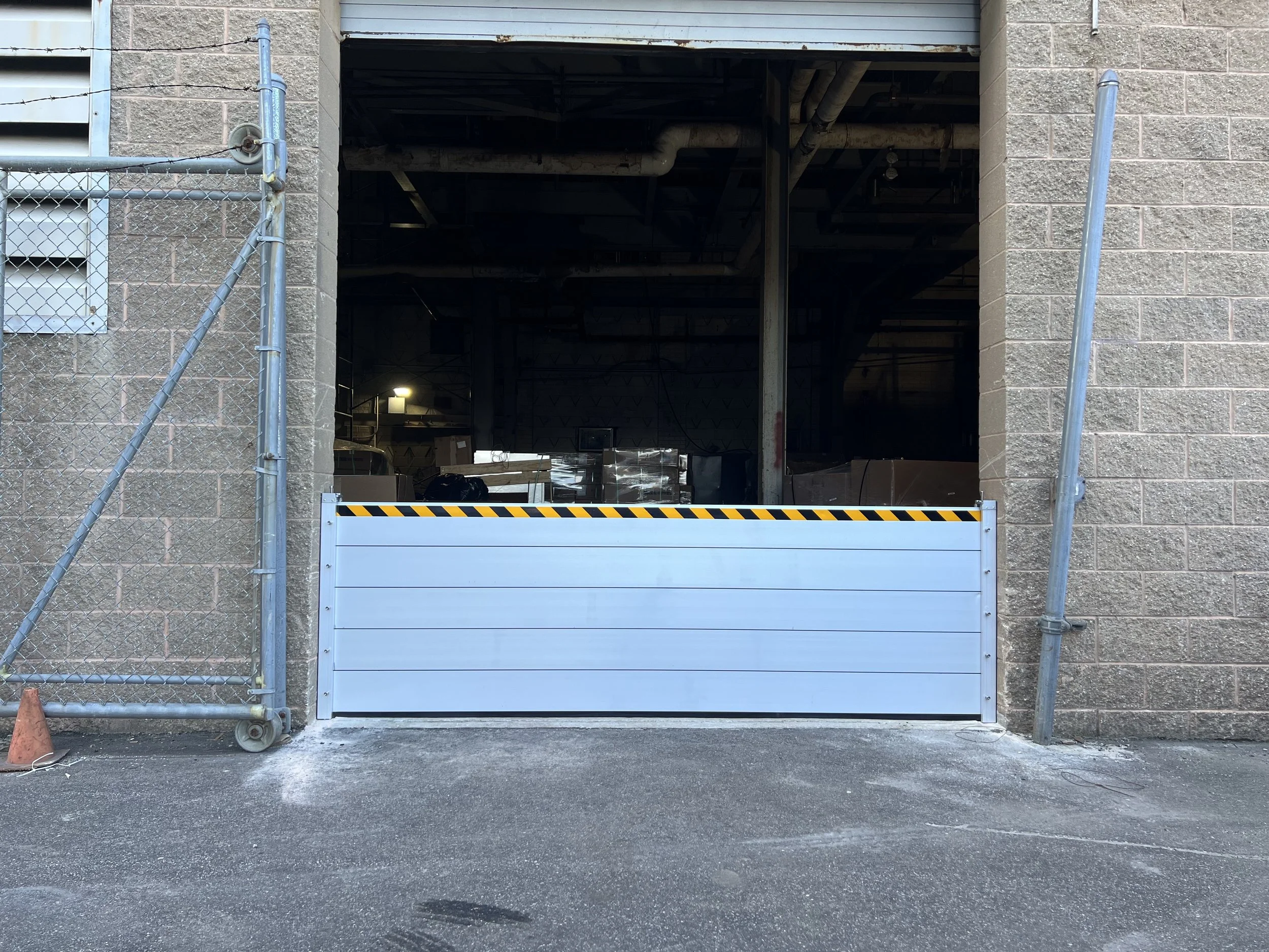 Aluminum Flood Panel System | Garrison Flood Control — Garrison Flood ...