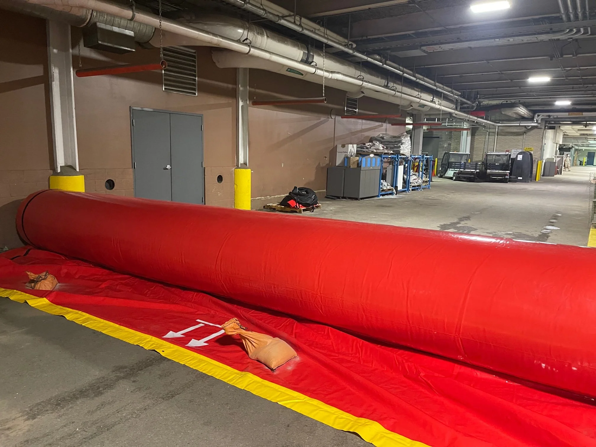 Inflatable Flood Control Barriers | Garrison Flood Control — Garrison ...