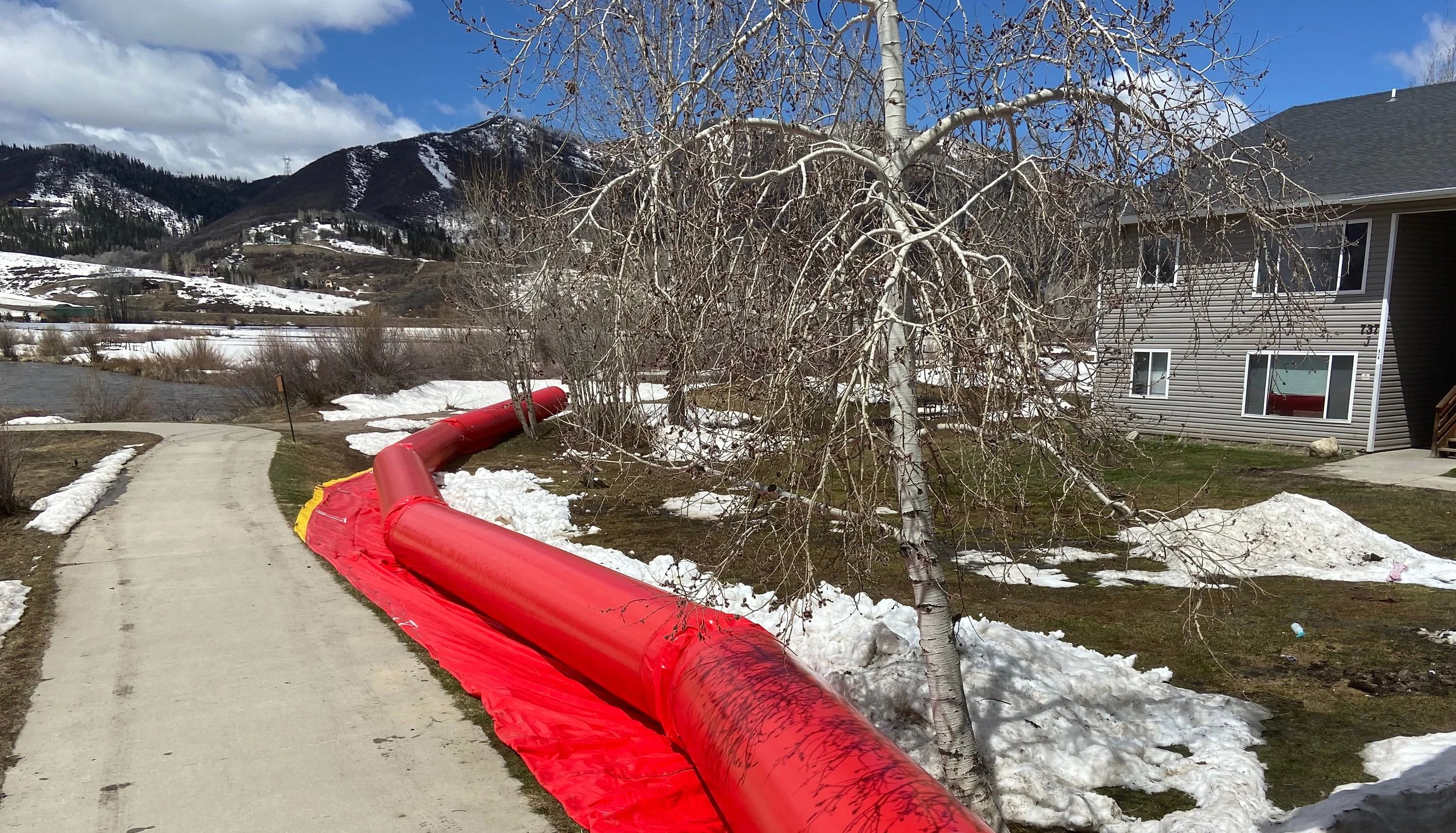 Inflatable Flood Control Barriers | Garrison Flood Control — Garrison ...