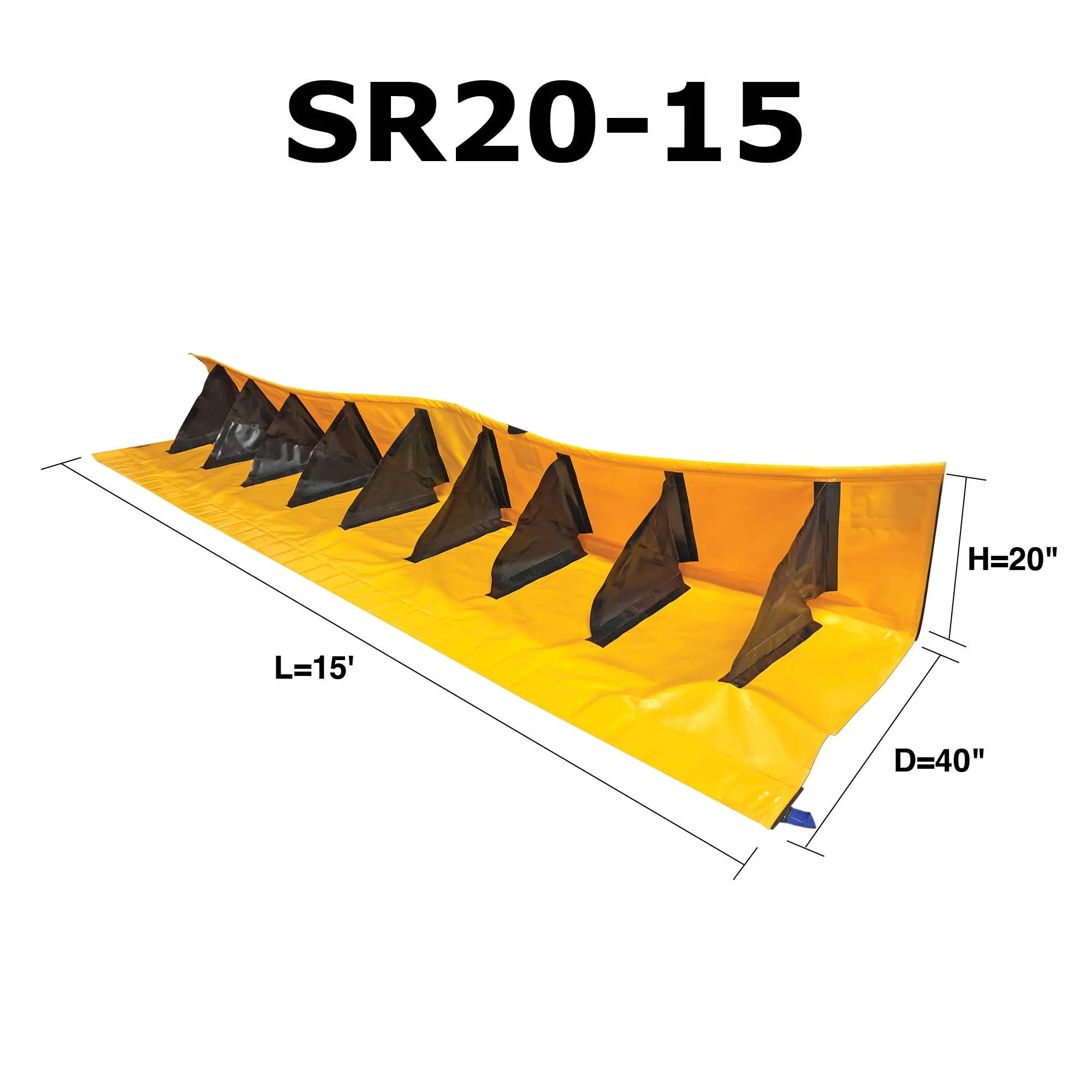 Stingray Water Dam - Flood Protection Up To 20” H x 15' L — Garrison ...
