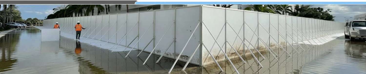 BlueFIN Perimeter Flood Wall | Garrison Flood Control — Garrison Flood ...