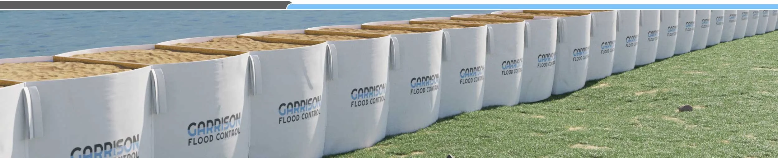 Sand Filled Barriers | Garrison Flood Control — Garrison Flood Control