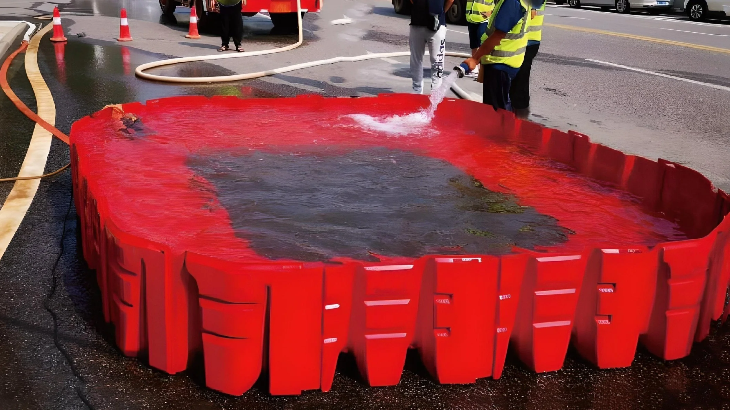 EV Fire Fighting Water Submersion System — Garrison Flood Control