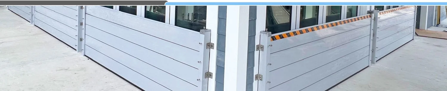 Aluminum Flood Panel System | Garrison Flood Control — Garrison Flood ...