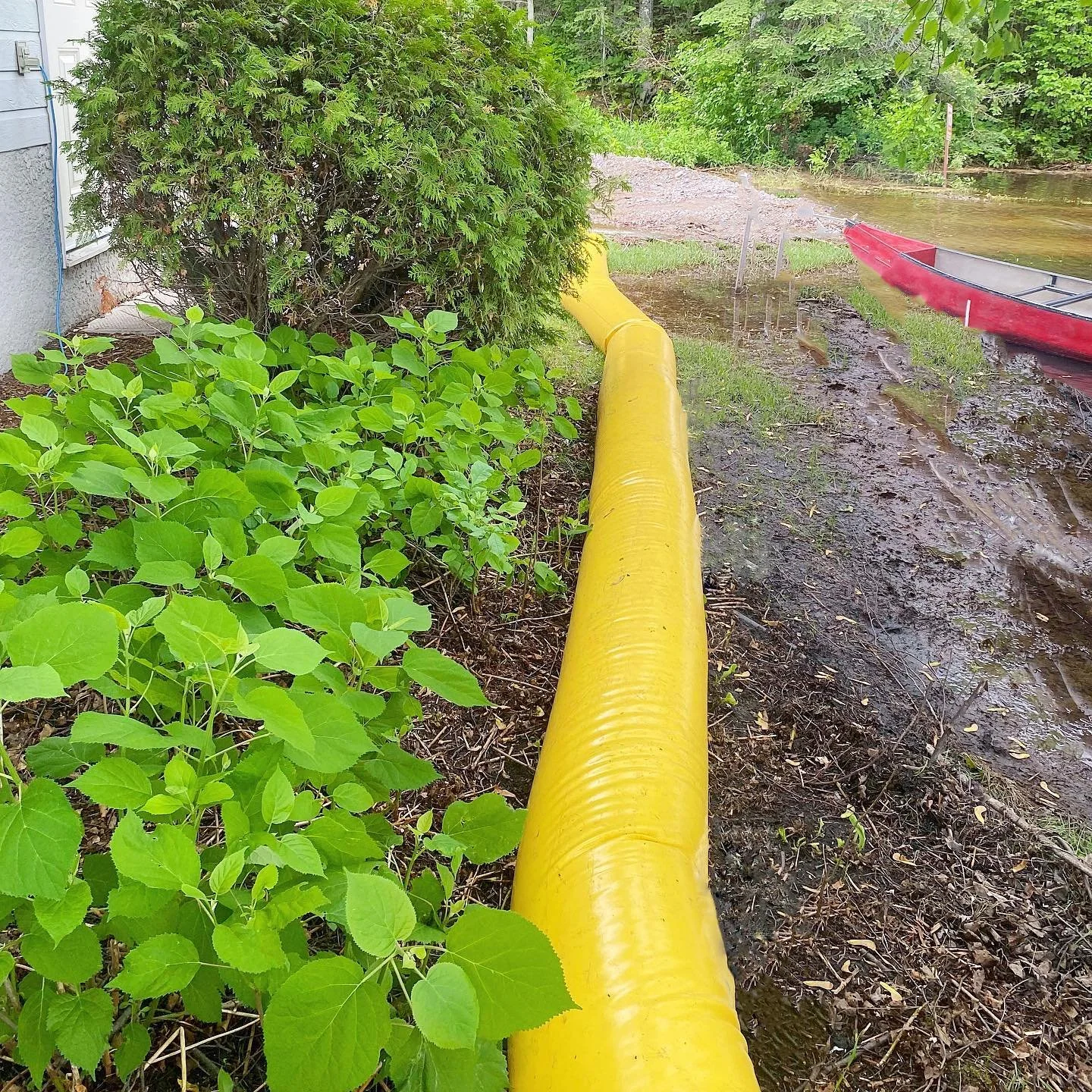 Spring Flooding | Water Tubes — Garrison Flood Control