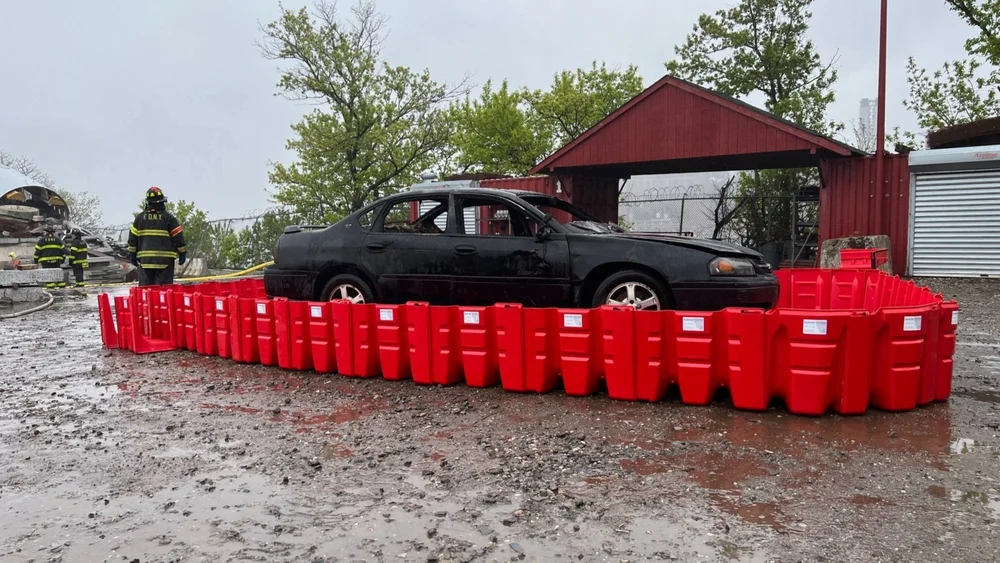 EV Fire Fighting Water Submersion System — Garrison Flood Control