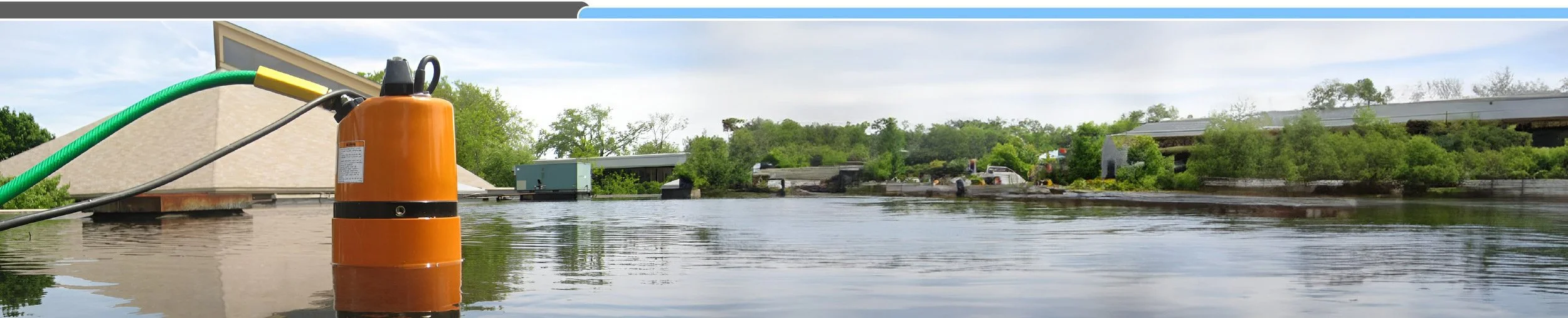 Sea Sponge Dewatering Drainage Pump — Garrison Flood Control