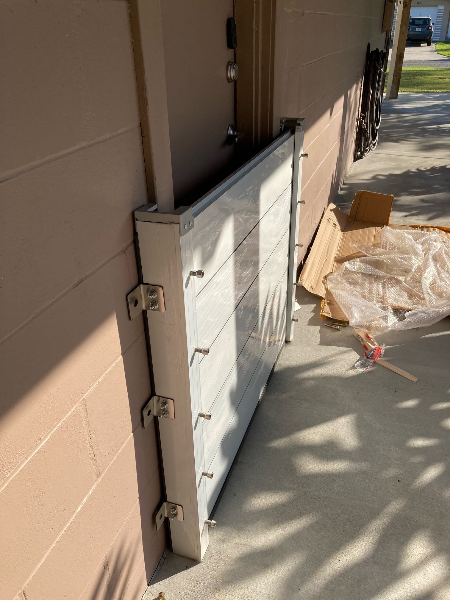 Aluminum Flood Panel System | Garrison Flood Control — Garrison Flood ...