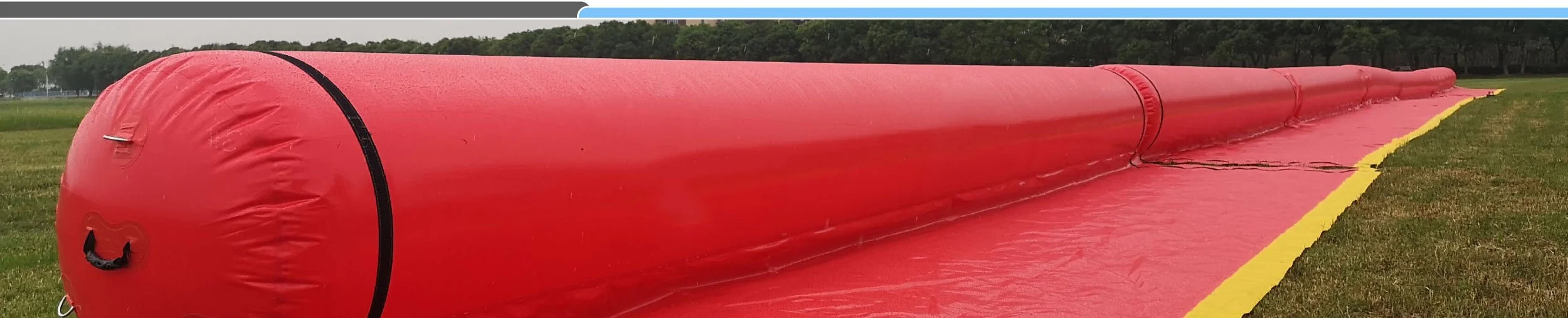 Inflatable Flood Control Barriers | Garrison Flood Control — Garrison ...