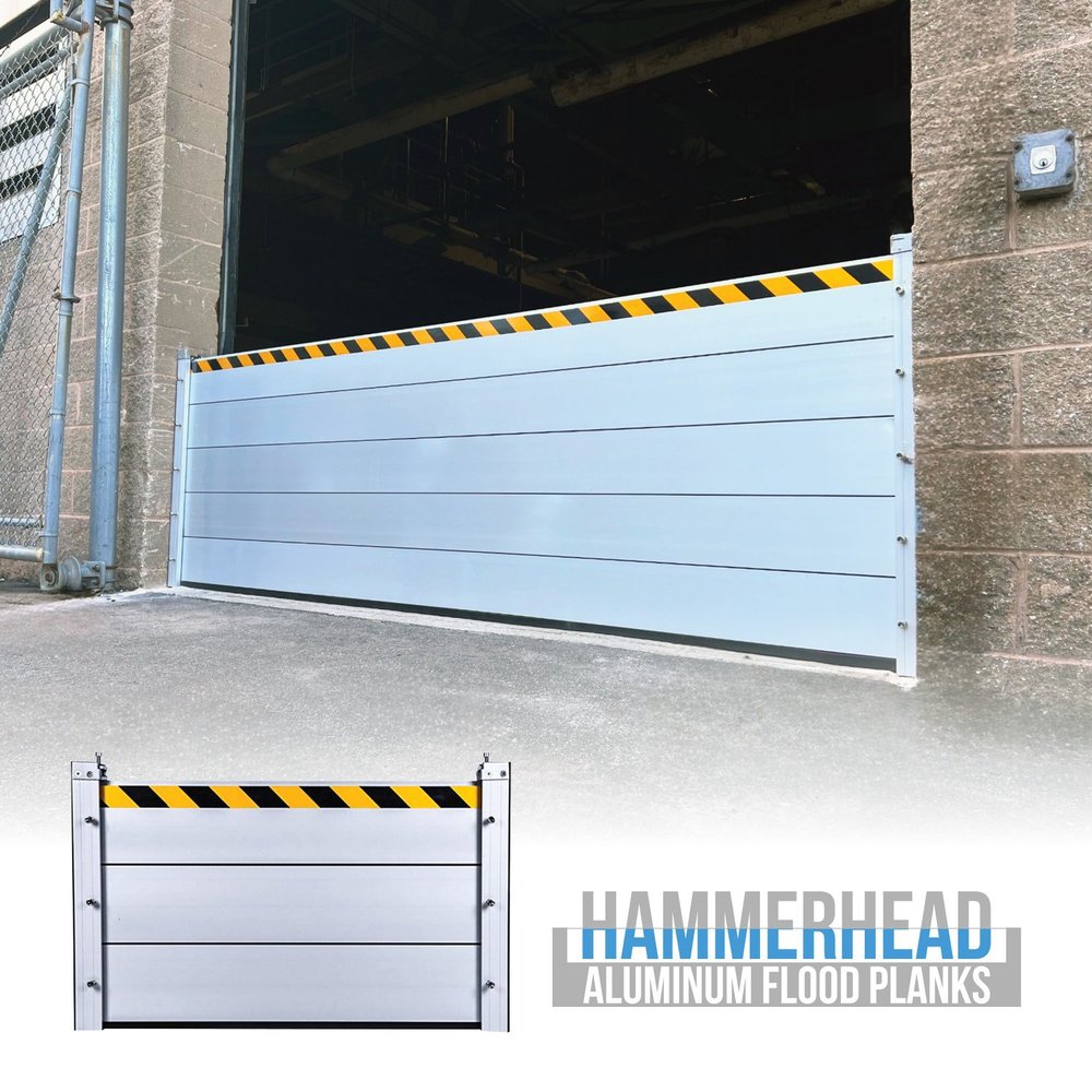 Case Study: Hammerhead™️ Aluminum Flood Barriers | Village of Island Park Firehouse — Garrison ...