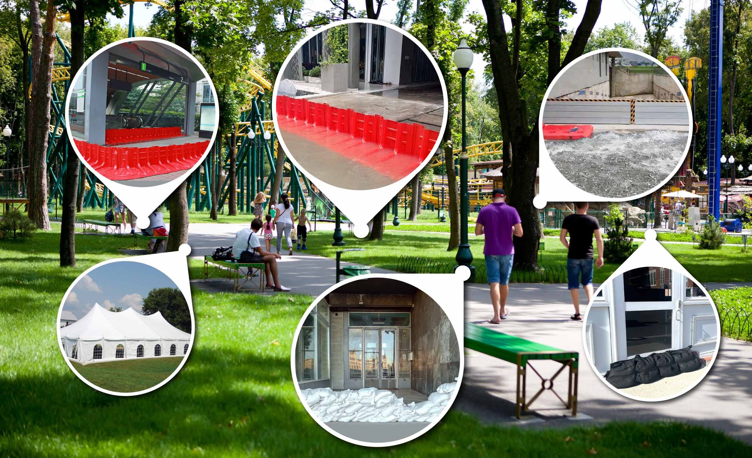 Flood Control at Museums & Attractions — Garrison Flood Control