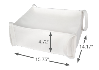 Minnow Gel-Filled Sandbag Alternative Flood Control Bags | Garrison ...
