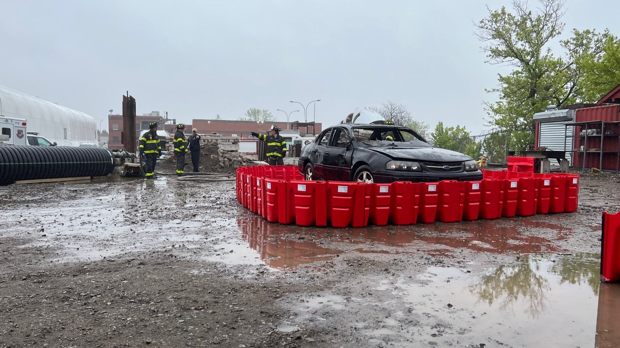 EV Fire Fighting Water Submersion System — Garrison Flood Control