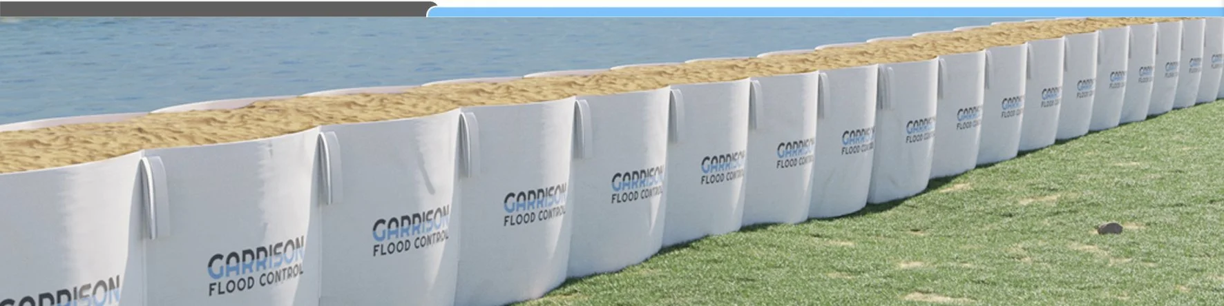 Sand Filled Barriers | Garrison Flood Control — Garrison Flood Control